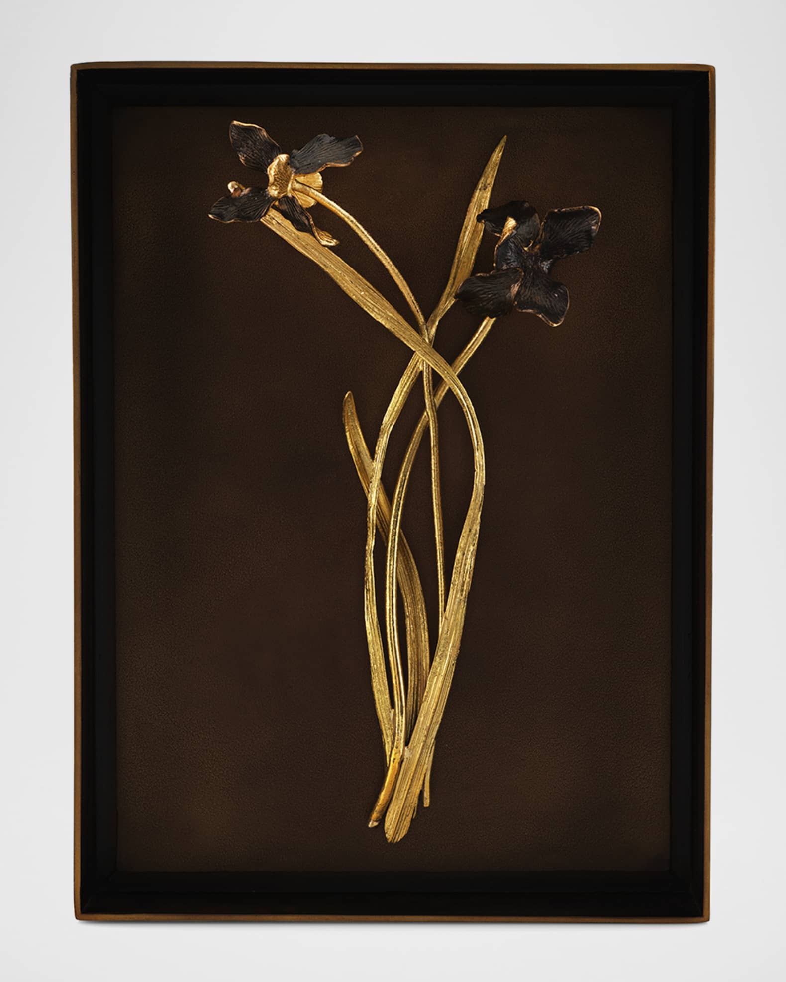 Michael Aram Black Iris Shadow Box | Neiman Marcus