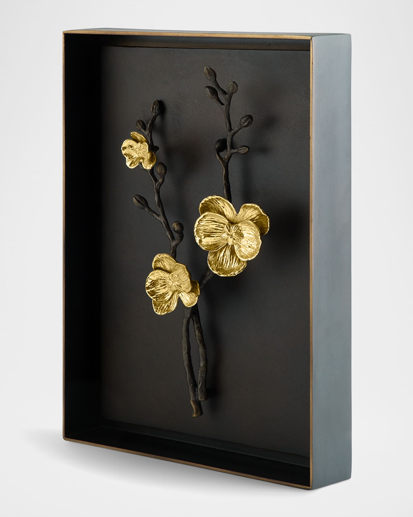 Michael Aram Gold Orchid Shadow Box | Neiman Marcus