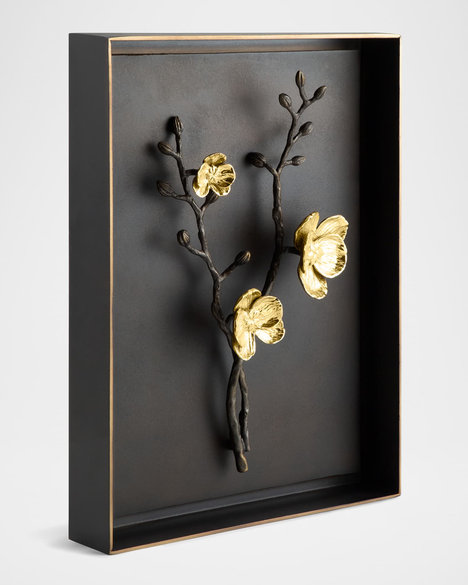 Michael Aram Gold Orchid Shadow Box | Neiman Marcus
