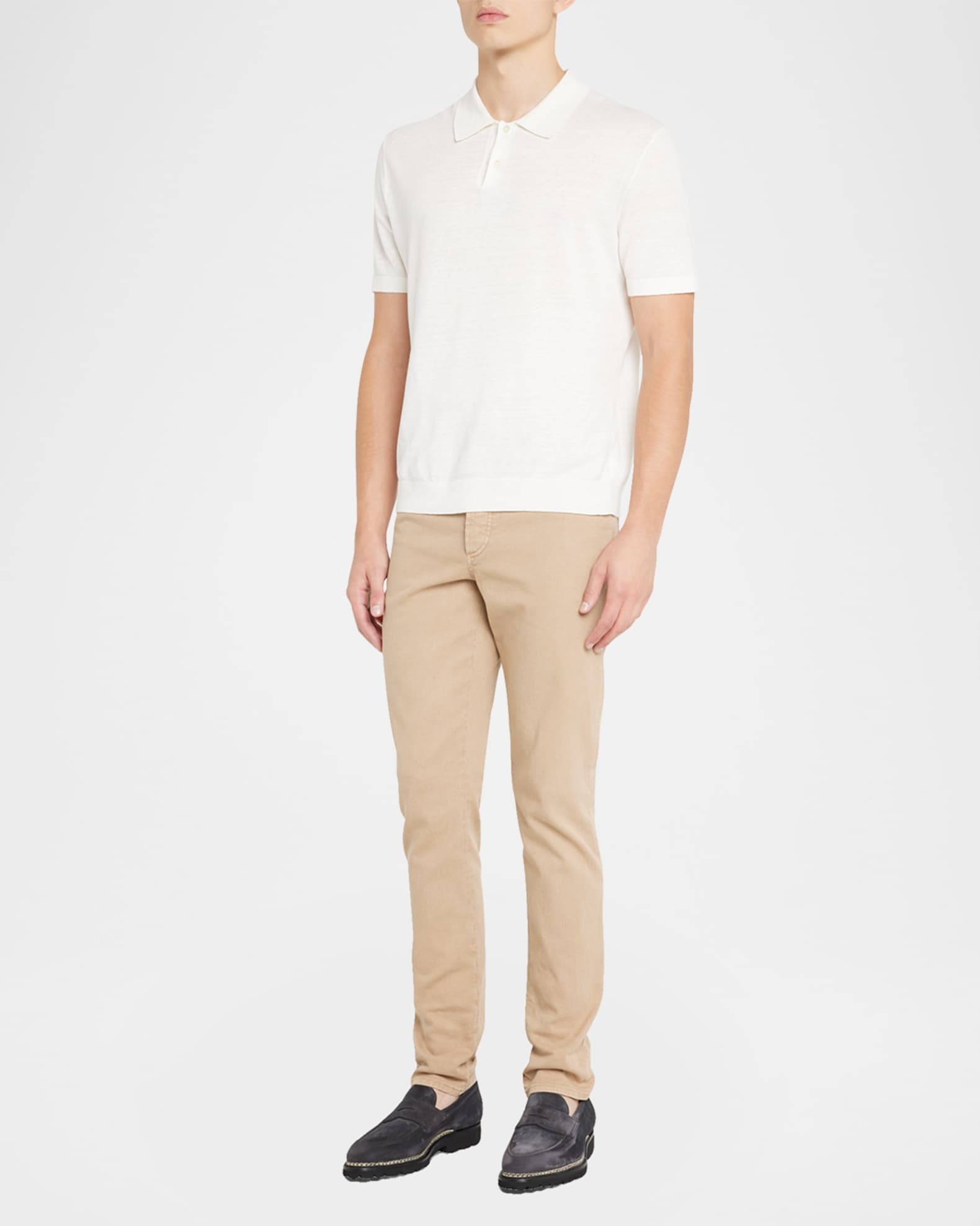 Bontoni Men's Principe Lug Sole Suede Penny Loafers | Neiman Marcus