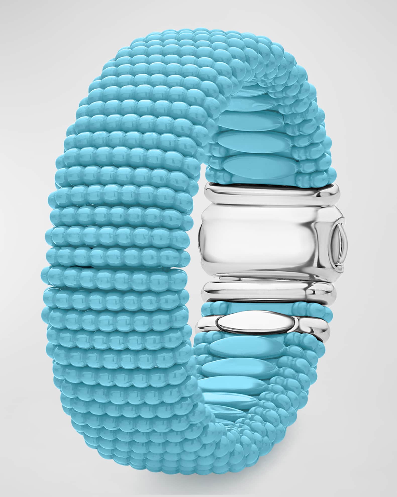 LAGOS Blue Caviar Ceramic Bracelet, 23mm | Neiman Marcus