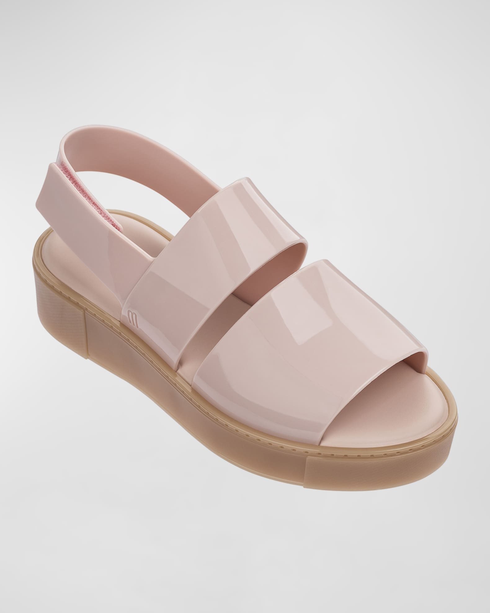 Melissa Soho Shiny Two Band Slingback Sandals | Neiman Marcus