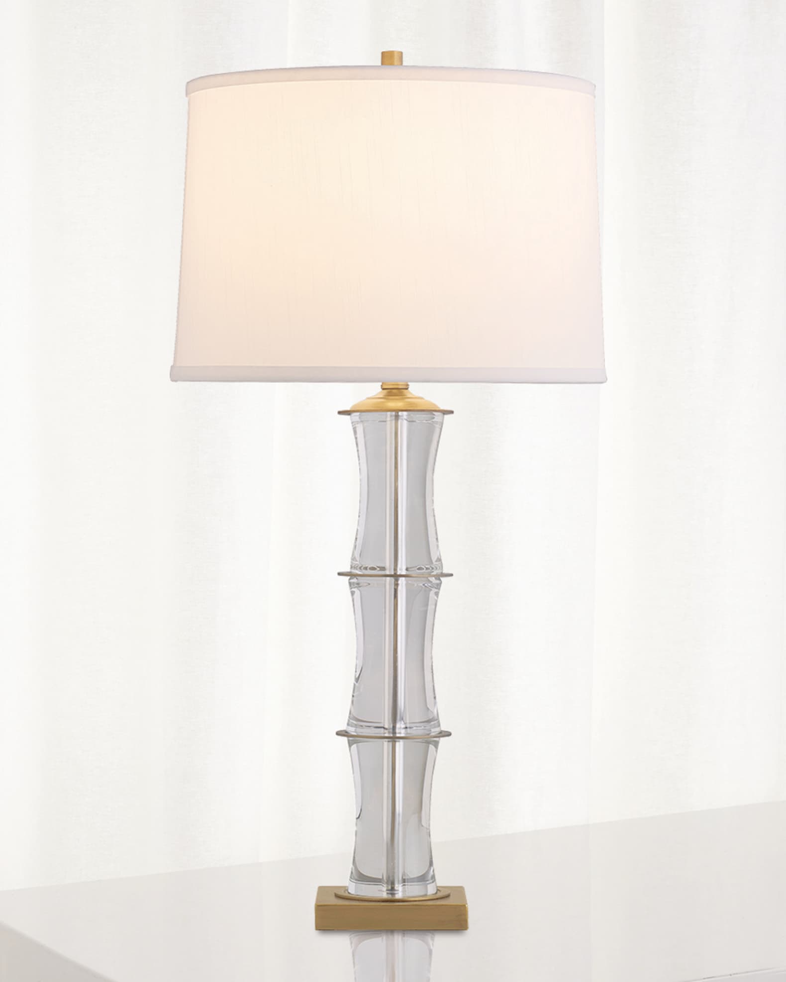 Port 68 Rivoli Crystal Lamp | Neiman Marcus