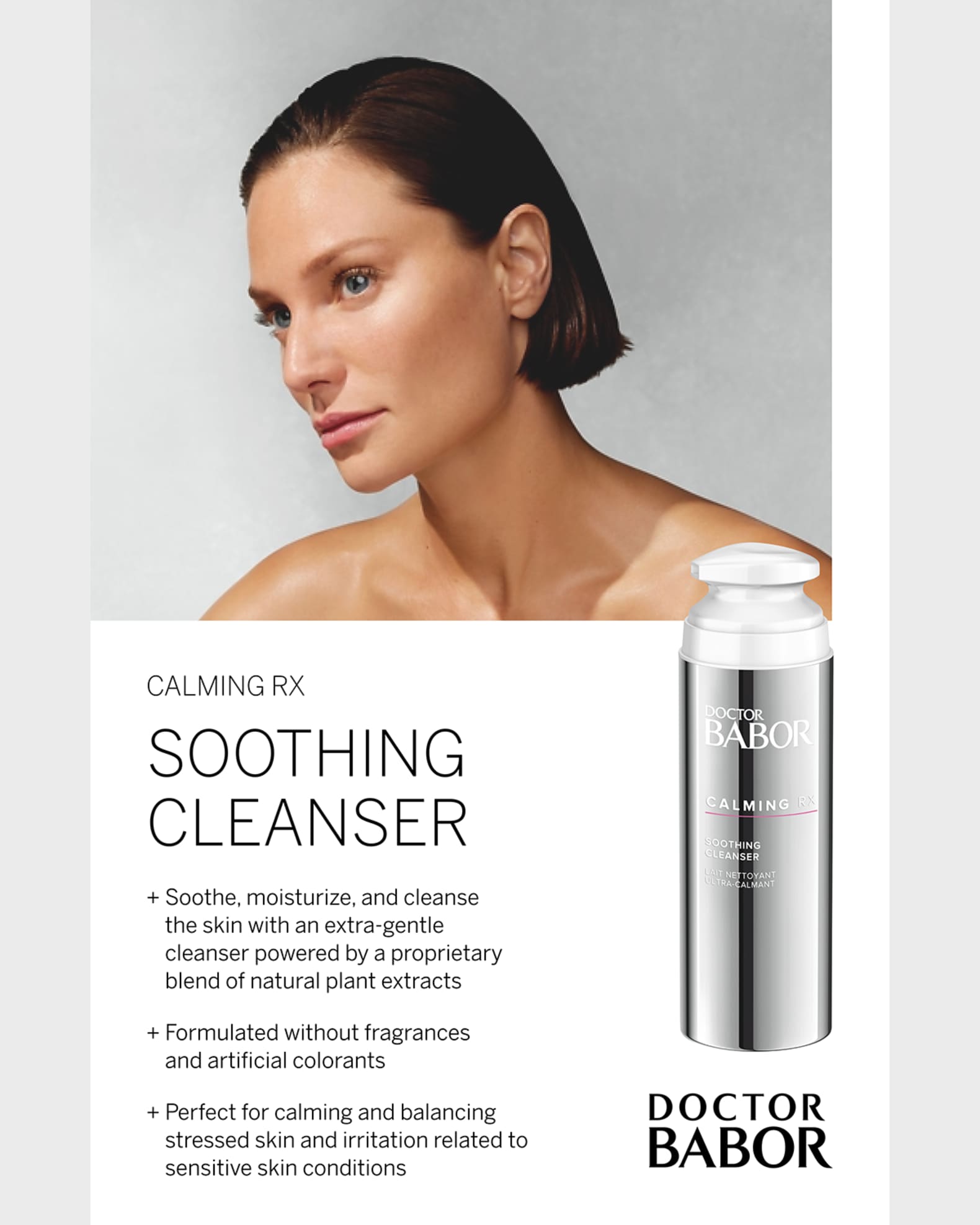 BABOR CALMING RX Soothing Cleanser, 150mL/ 5 oz. | Neiman Marcus