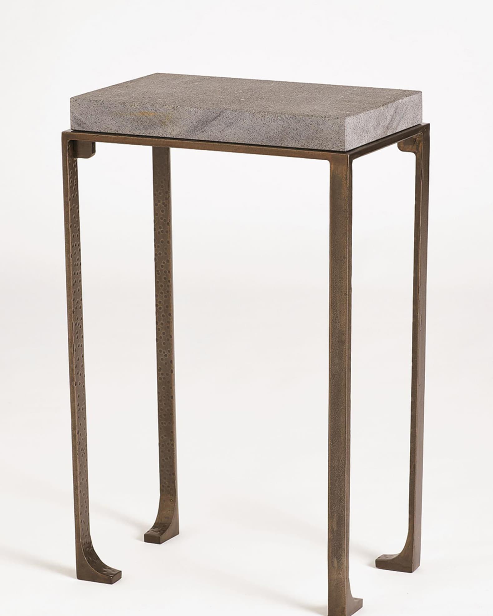 granite top side table