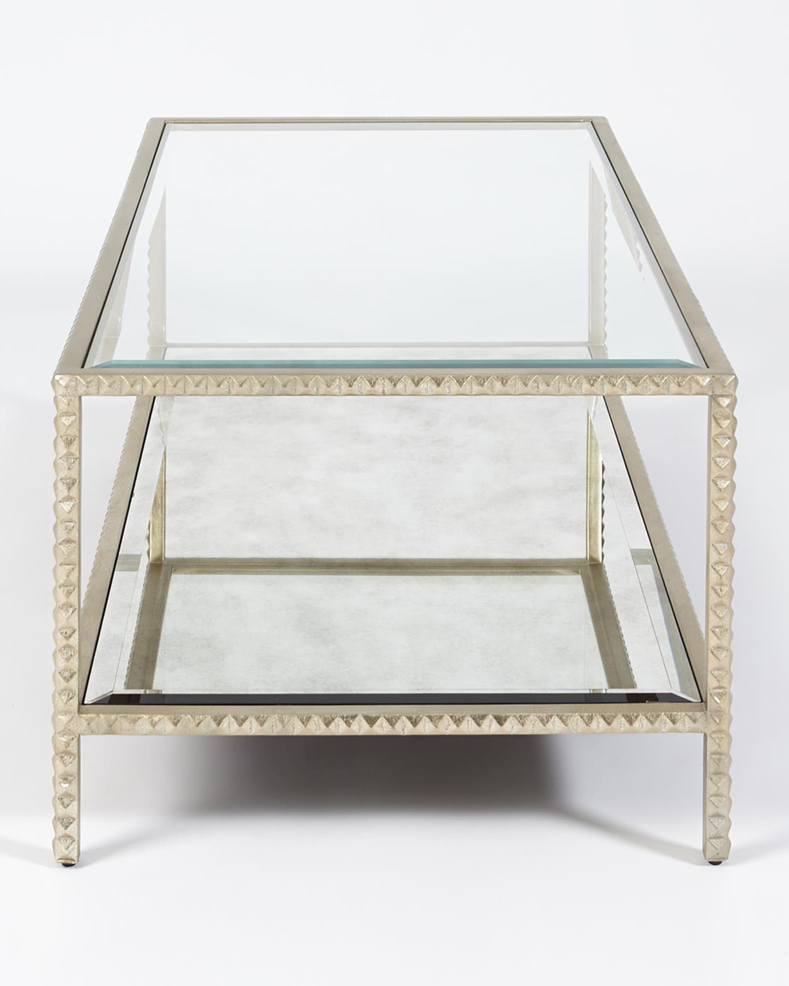 William D. Scott for Global Views Stud Coffee Table | Neiman Marcus