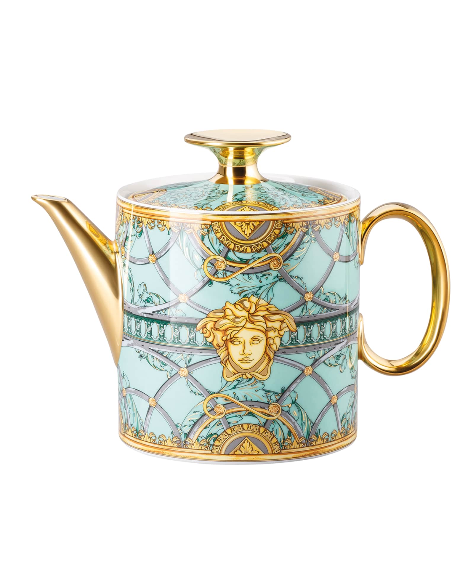 Versace Scalla Palazzo Verde Teapot | Neiman Marcus