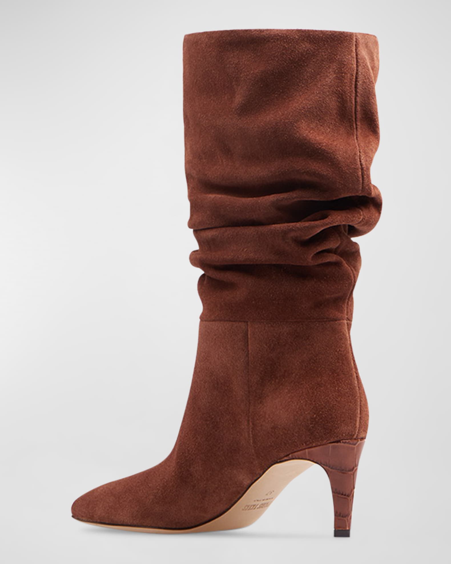 Paris Texas 60mm Slouchy Suede Boots | Neiman Marcus