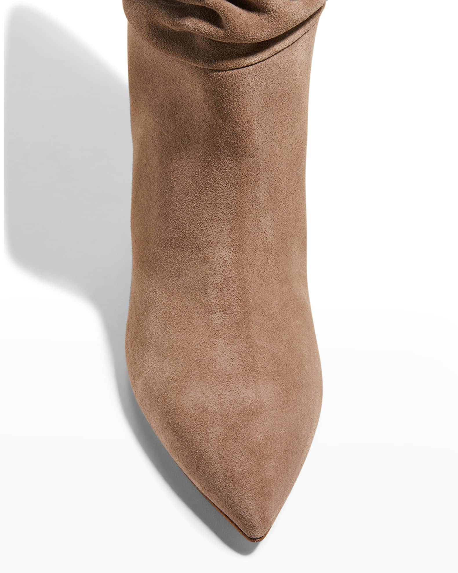 Paris Texas 60mm Slouchy Suede Boots | Neiman Marcus