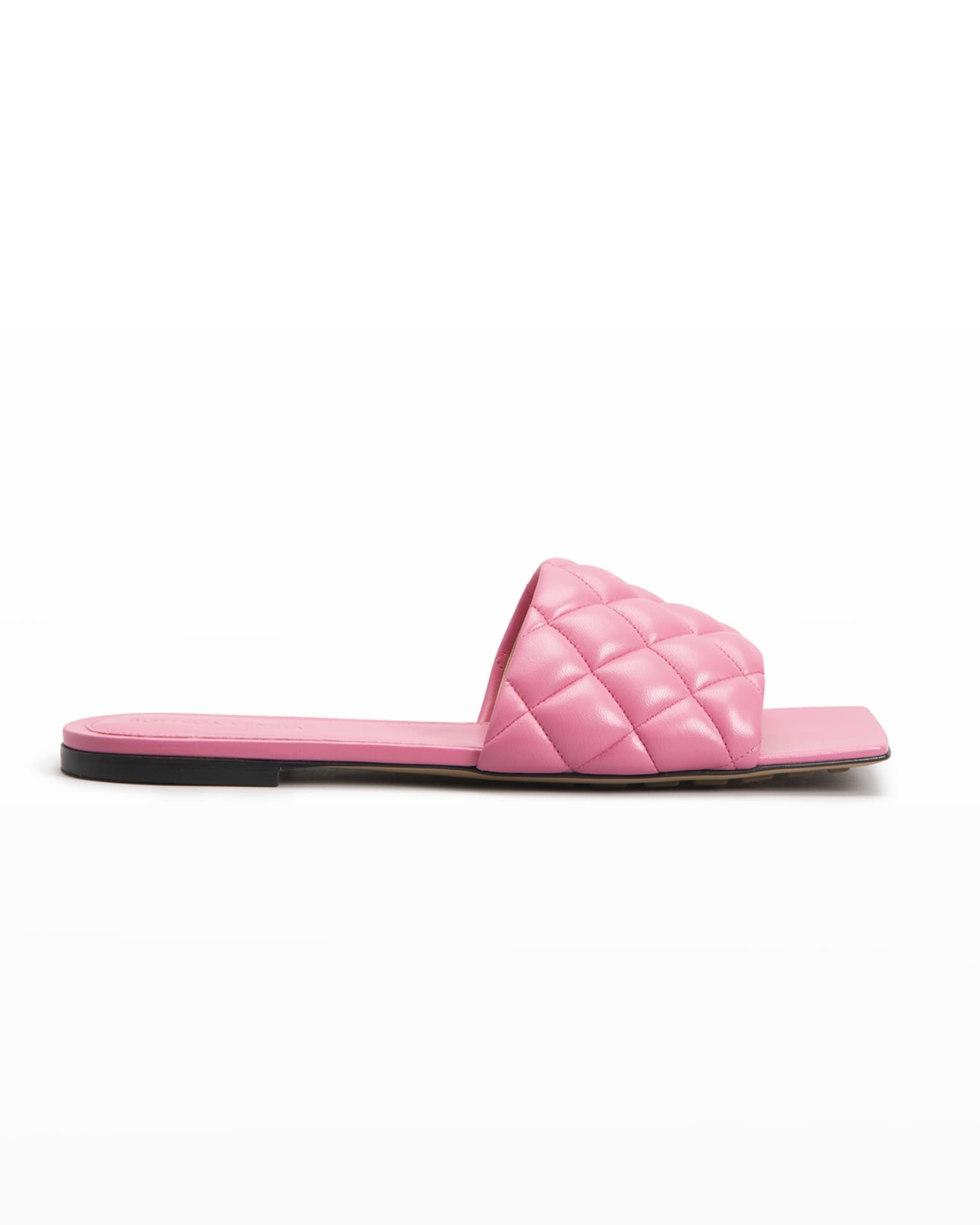 Bottega Veneta The Padded Flat Sandals | Neiman Marcus
