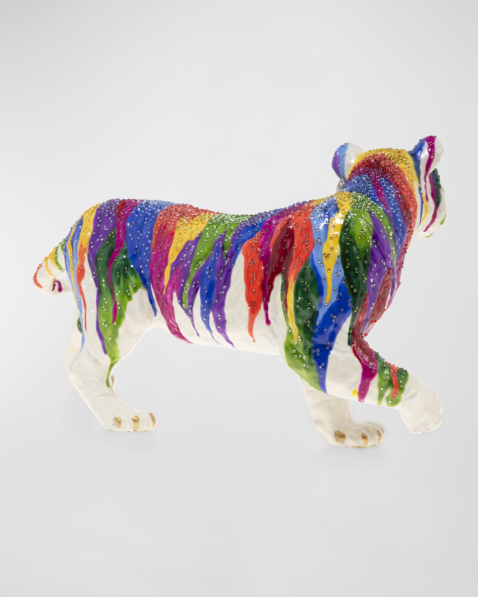 Jay Strongwater Grand Jewel Tiger Figurine | Neiman Marcus