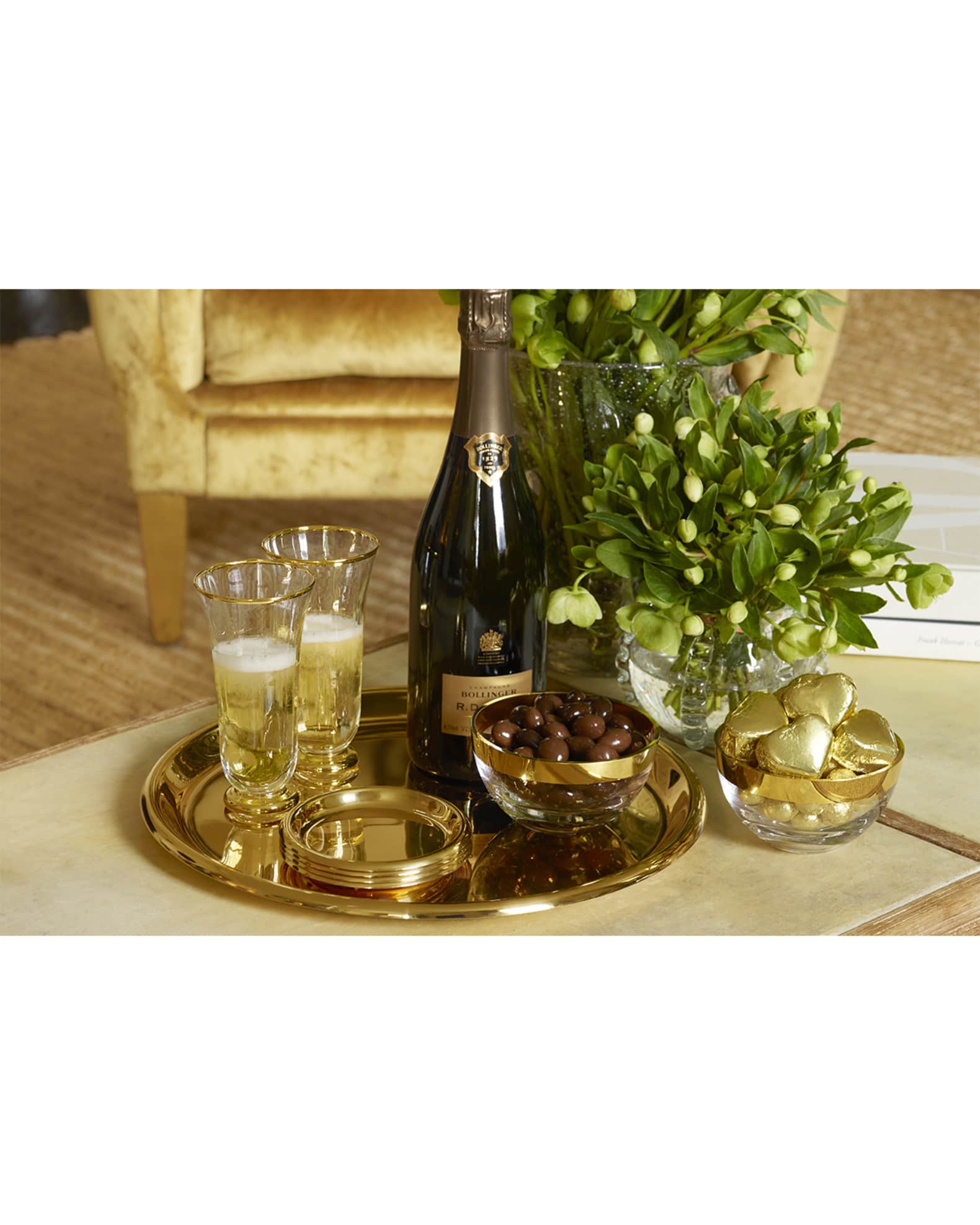 AERIN Marzia Coasters, Set of 4 | Neiman Marcus