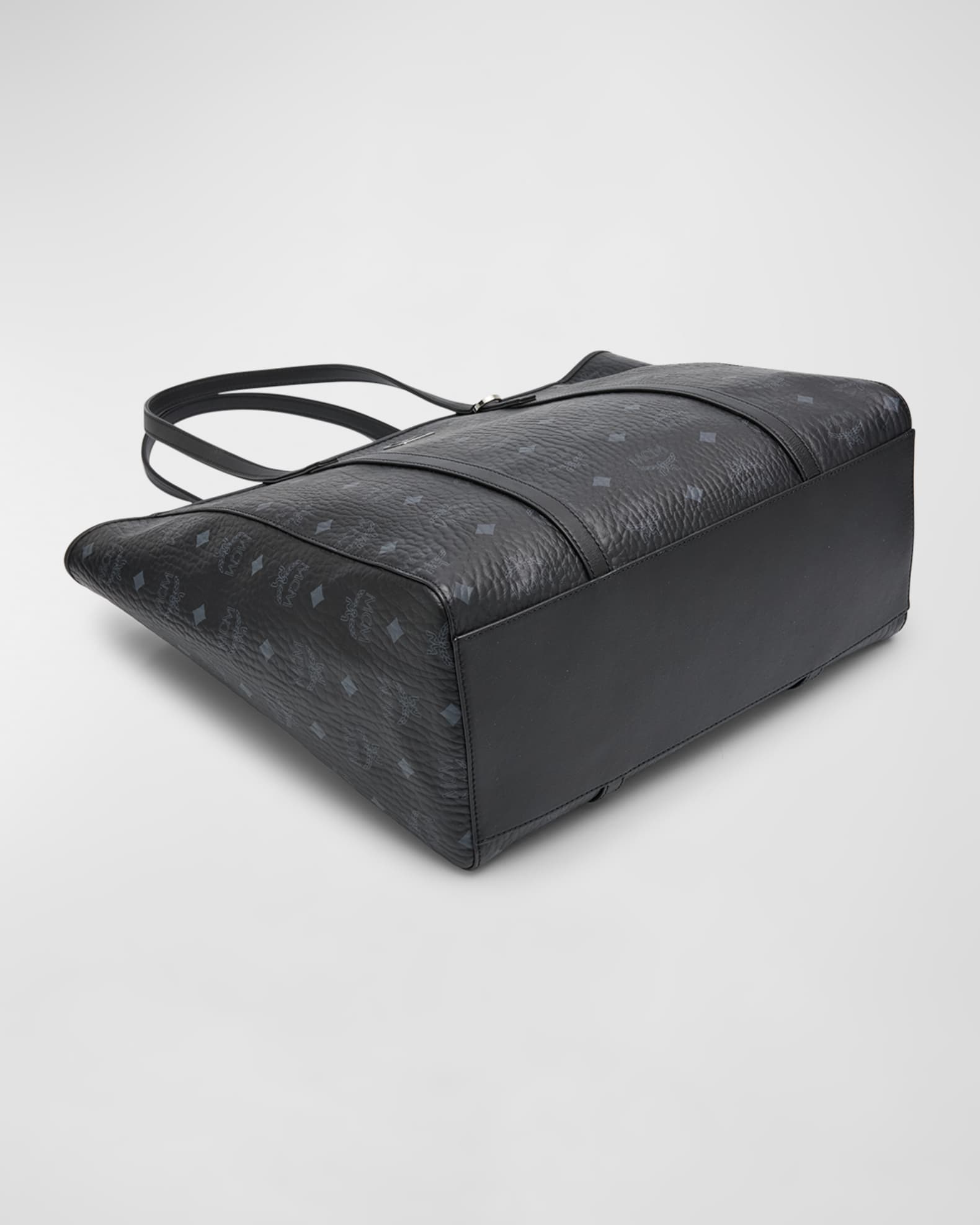 MCM Toni Logo Medium Shopper Tote Bag | Neiman Marcus