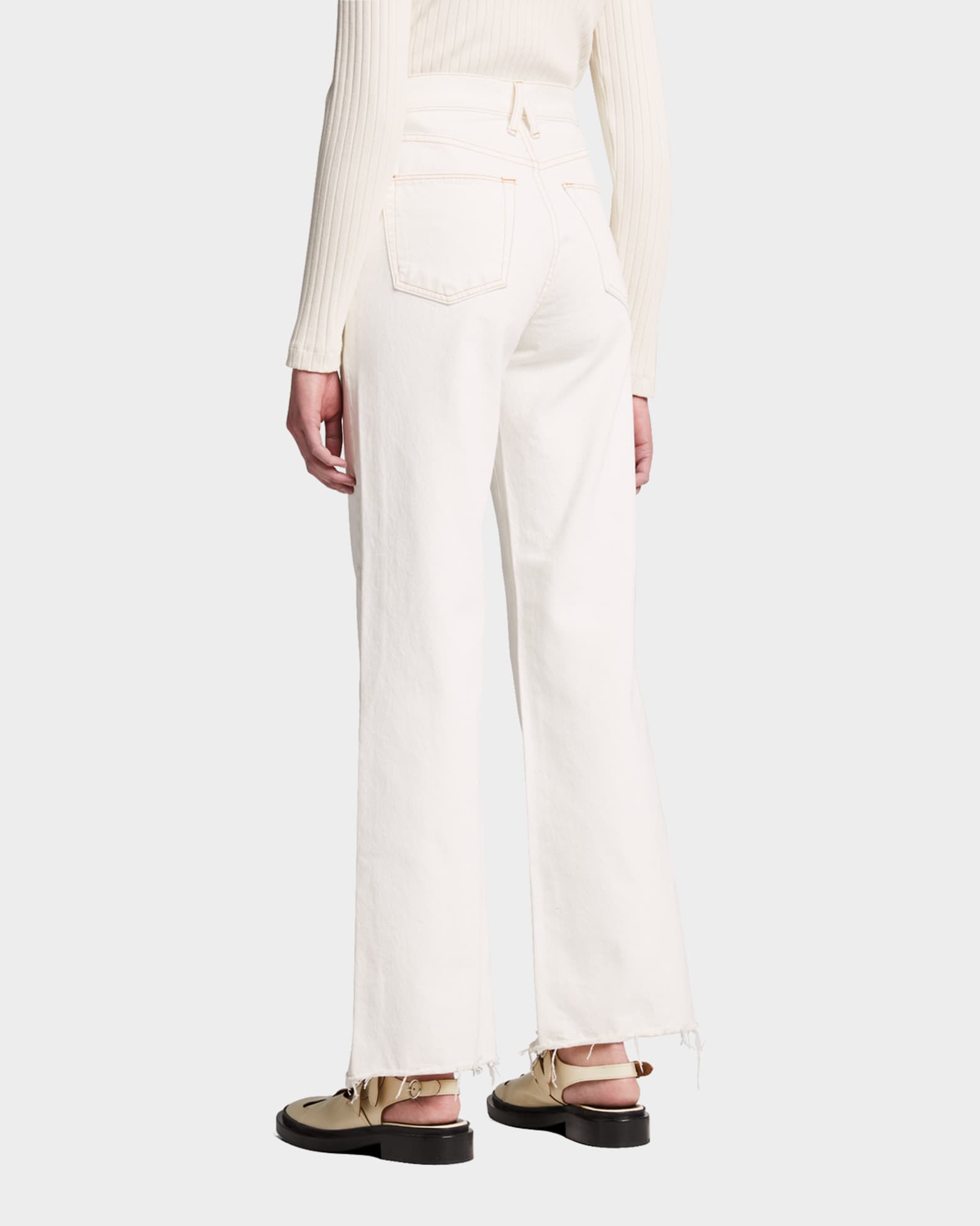 SLVRLAKE Grace Soft Cotton Pants | Neiman Marcus