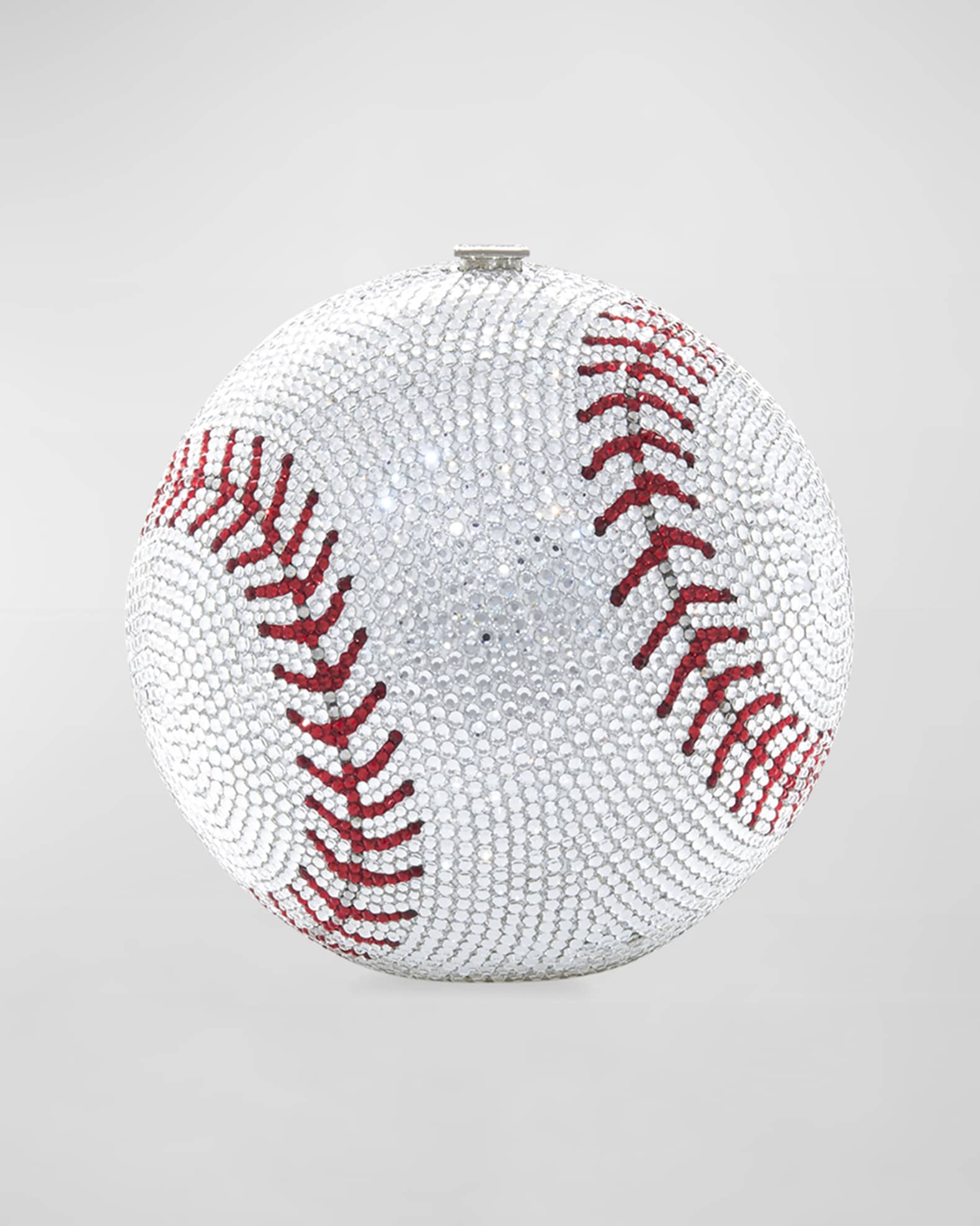 Judith Leiber Couture Sphere Baseball Clutch Bag | Neiman Marcus