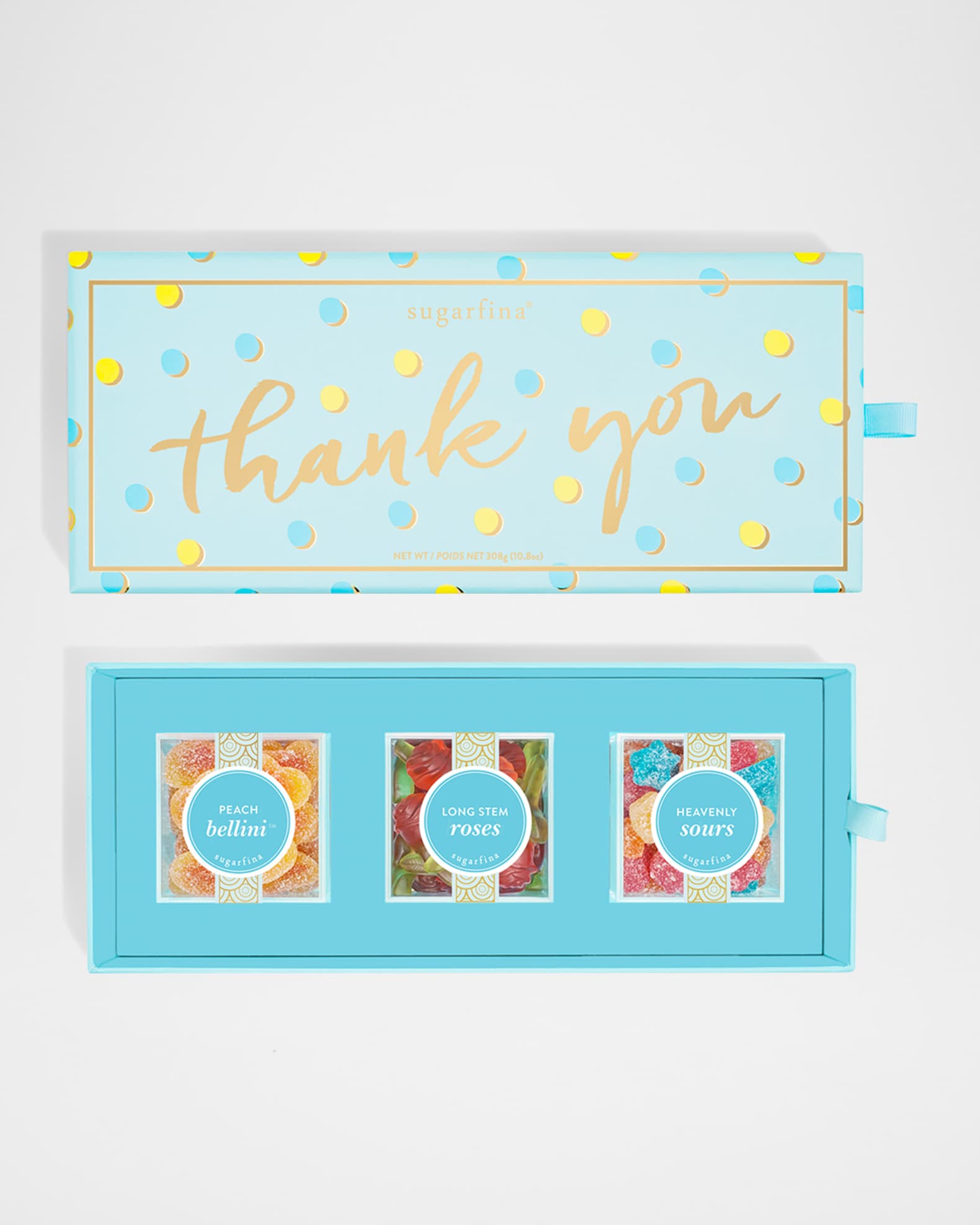 Sugarfina Thank You 3-Piece Candy Bento Box | Neiman Marcus