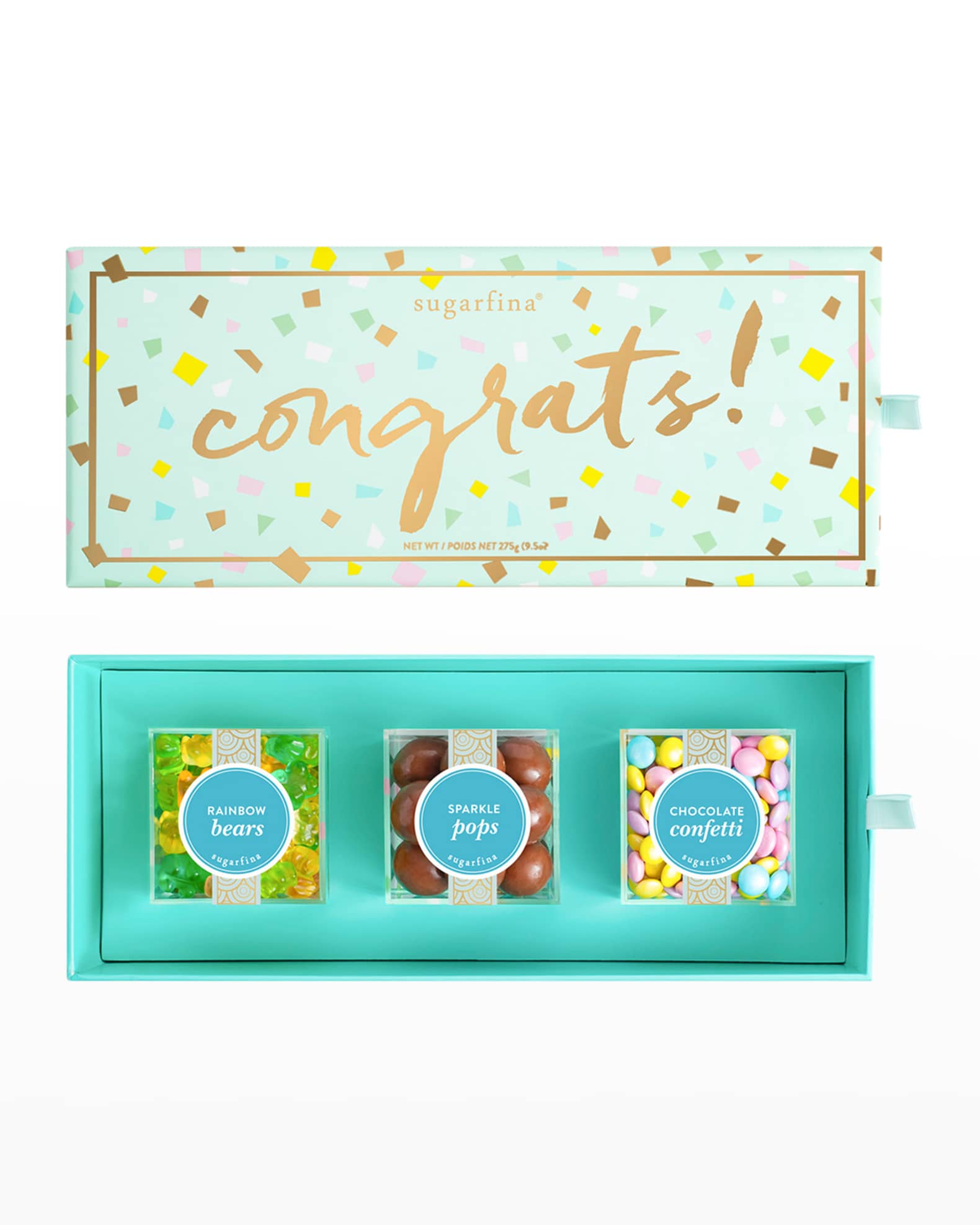 Sugarfina Congrats 3-Piece Candy Bento Box | Neiman Marcus