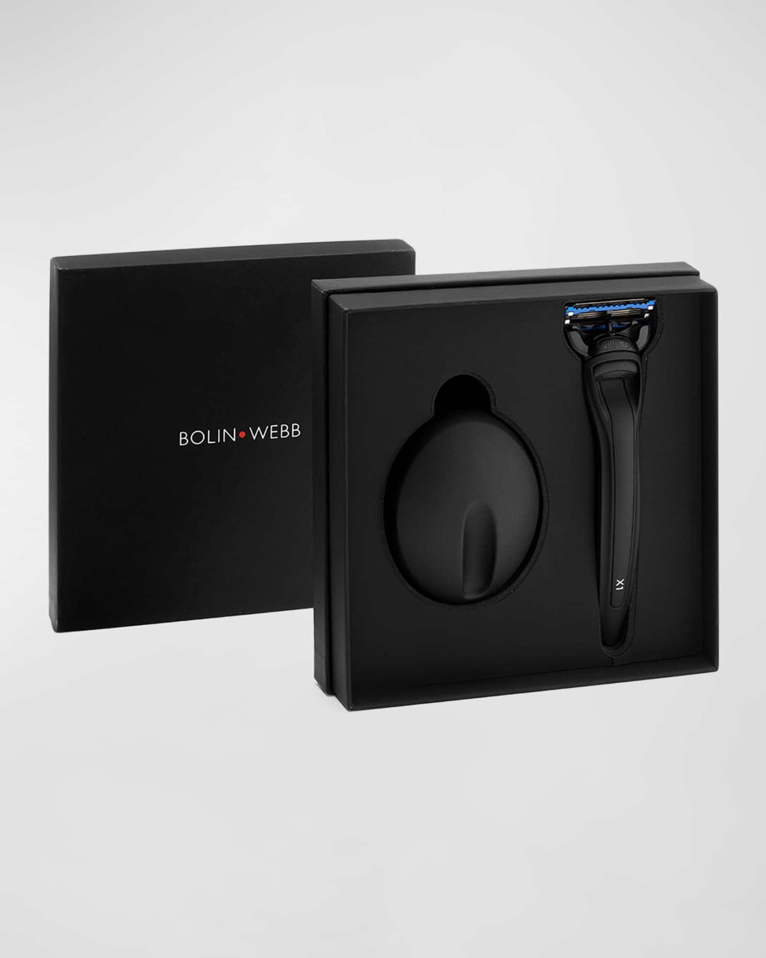 Bolin Webb Men's X1 Matte Razor and Stand Set | Neiman Marcus