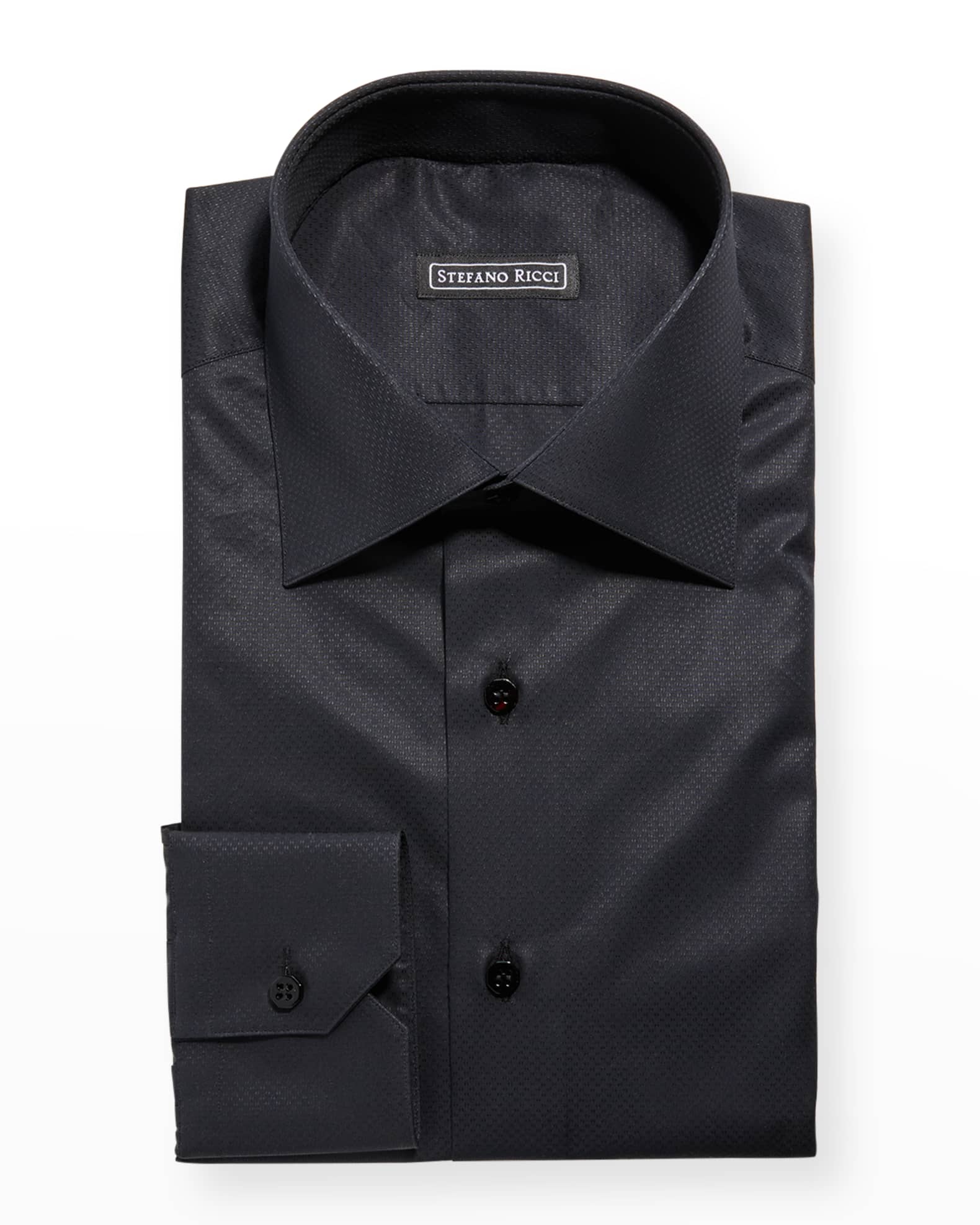 Stefano Ricci Men's Barrel Cuff Shirt | Neiman Marcus
