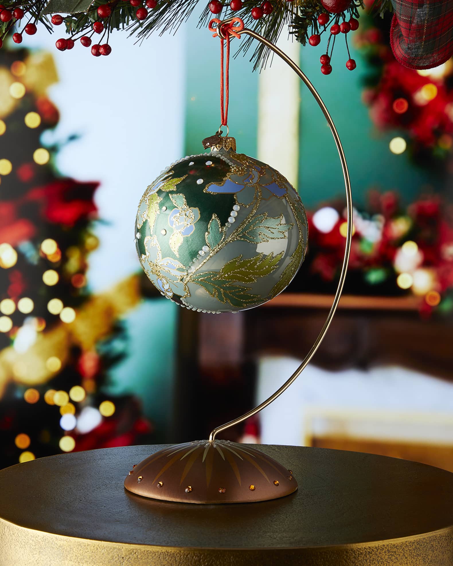 Jay Strongwater Large Ornament Stand | Neiman Marcus