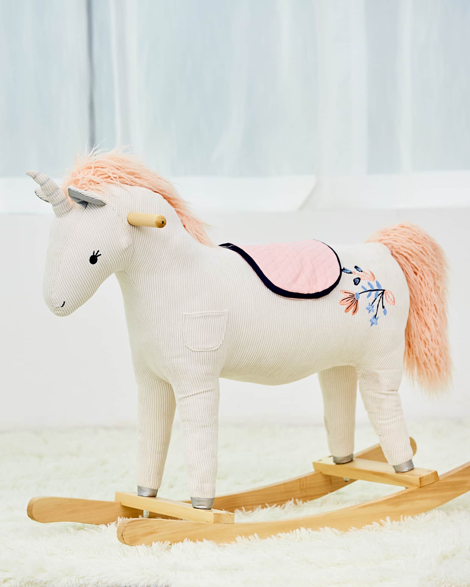 Wonder & Wise Toy Unicorn Rocker | Neiman Marcus
