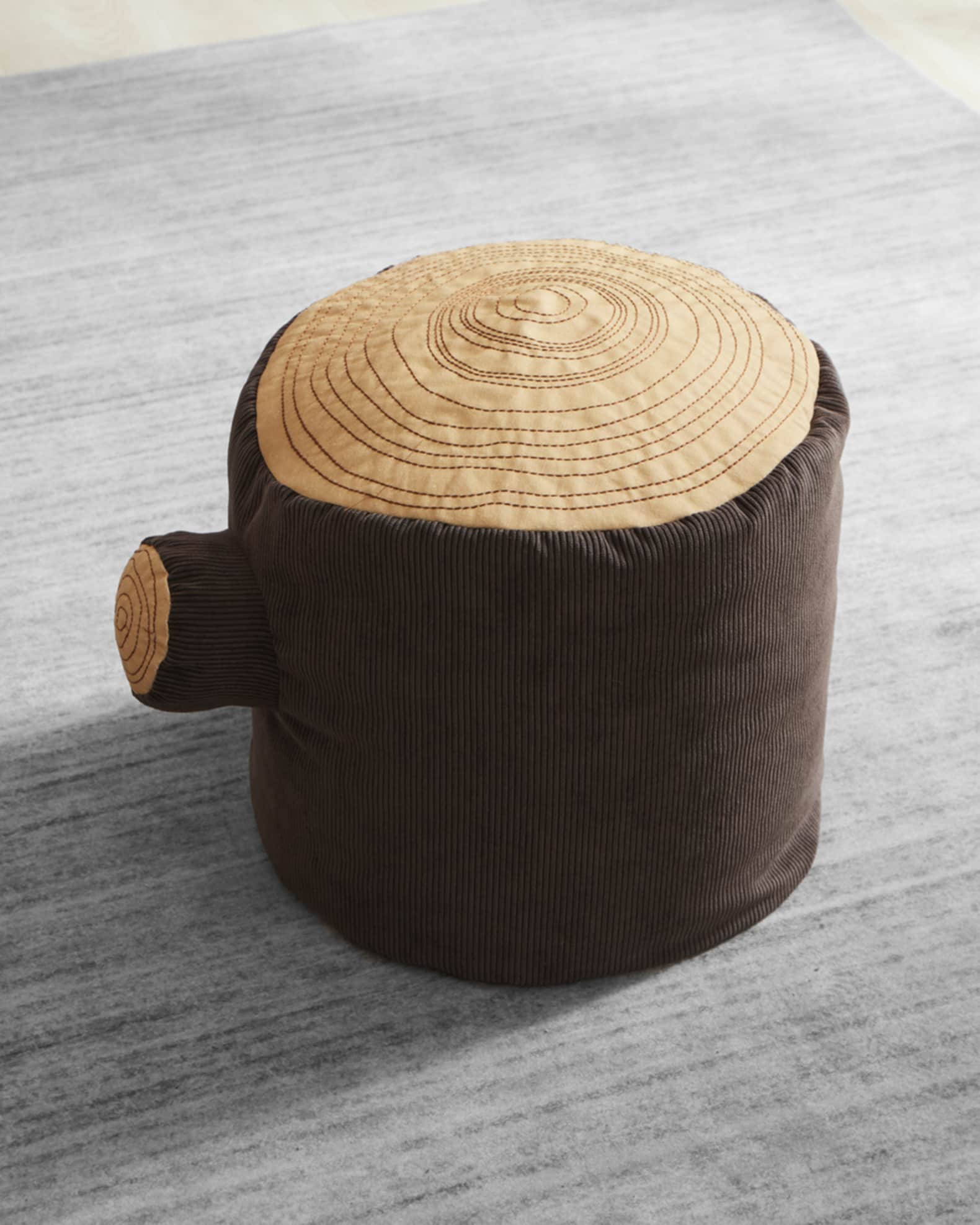 Wonder & Wise Tree Stump Pouf | Neiman Marcus