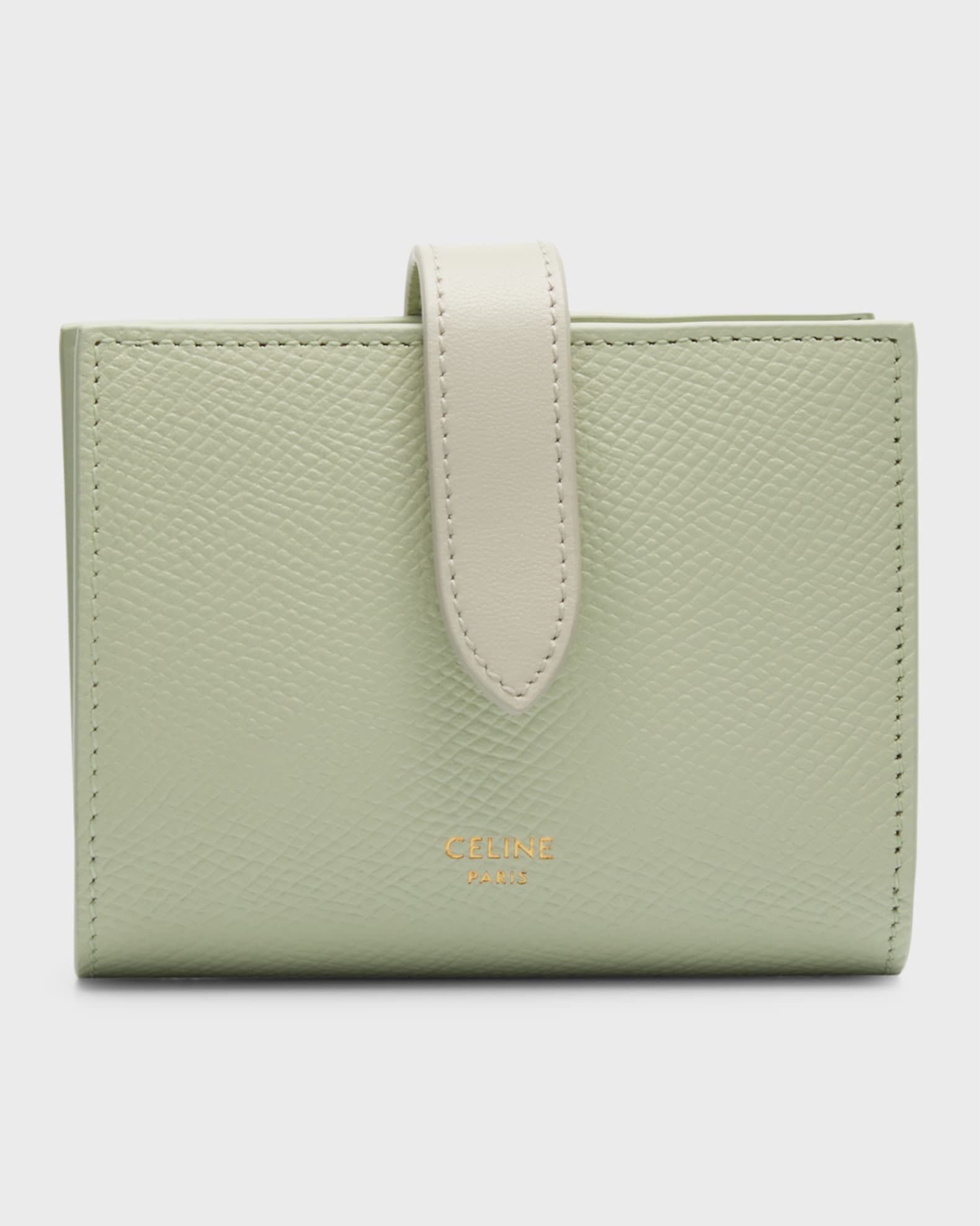 Celine Small Strap Wallet | Neiman Marcus