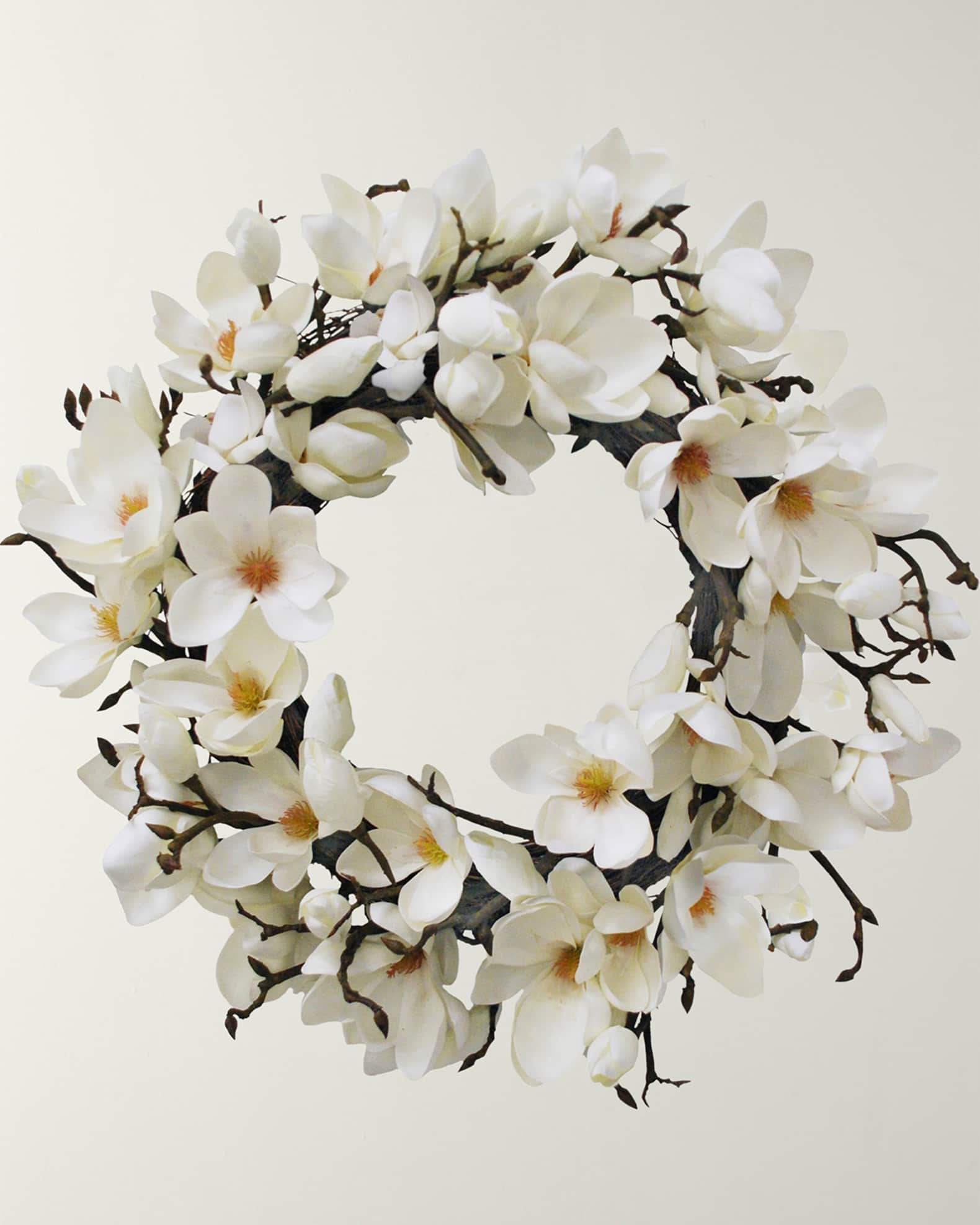 Winward Home Japanese Magnolia Wreath | Neiman Marcus