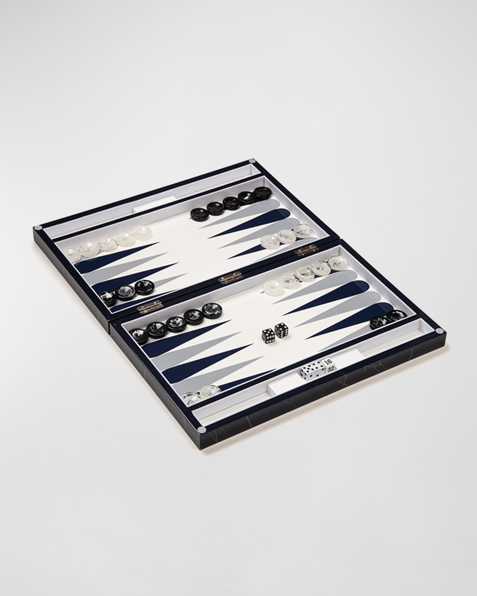 Aurosi Lacquer Backgammon Set | Neiman Marcus