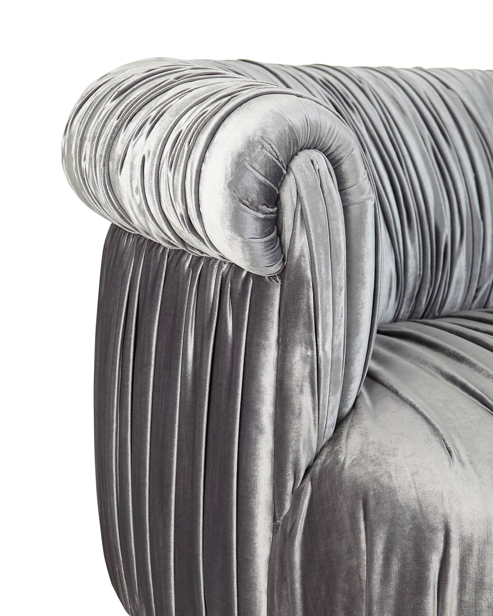 Romana Ruched Sofa Collection | Neiman Marcus
