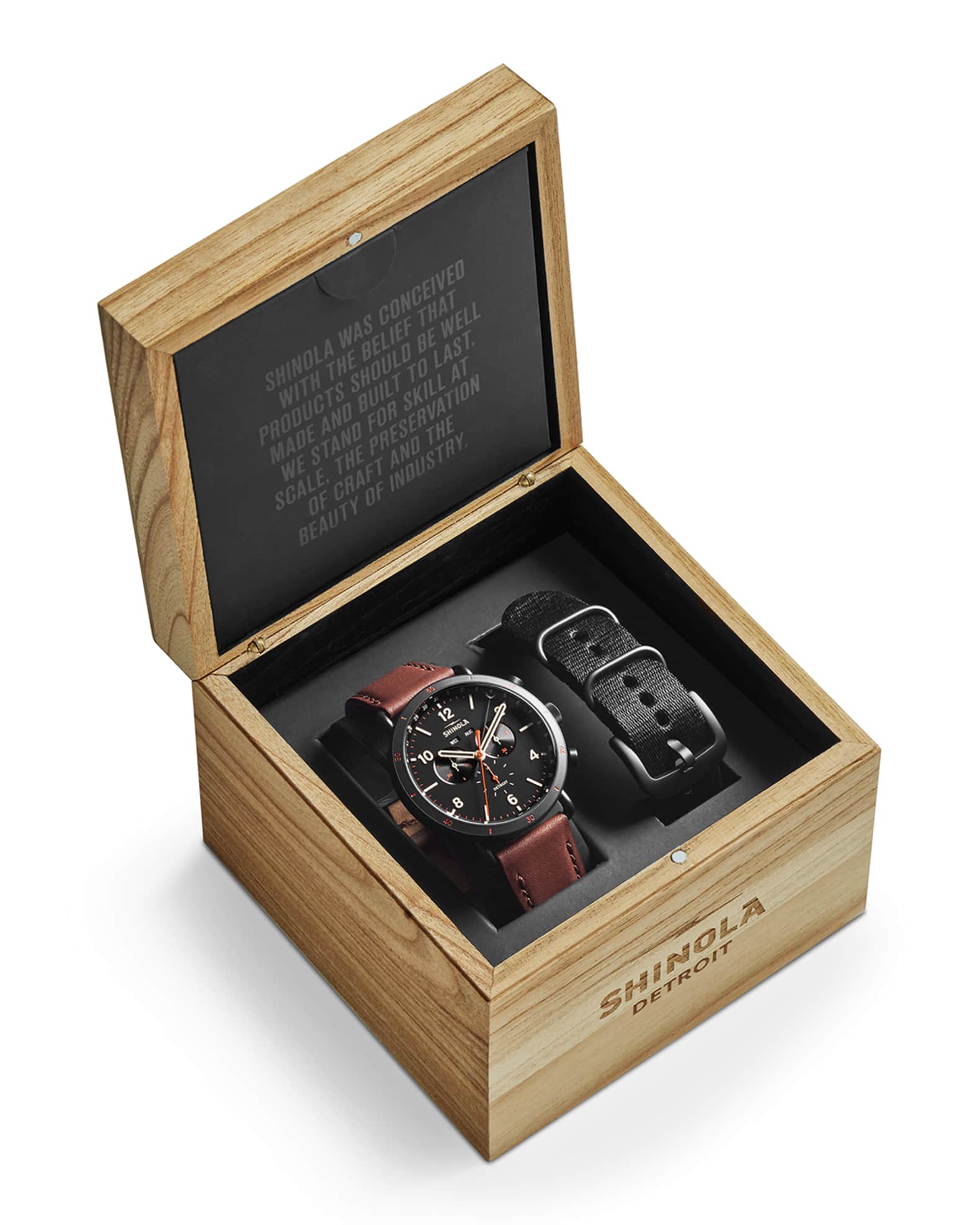 Shinola Men's 45mm Canfield Sport Chrono Gift Set | Neiman Marcus