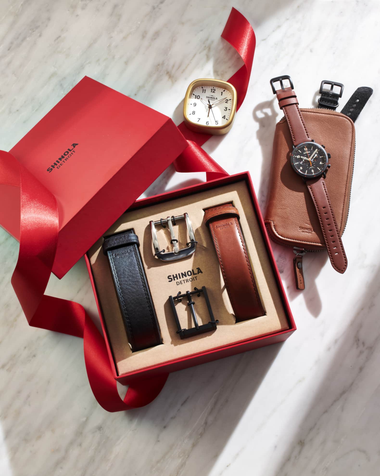 Shinola Men's 45mm Canfield Sport Chrono Gift Set | Neiman Marcus