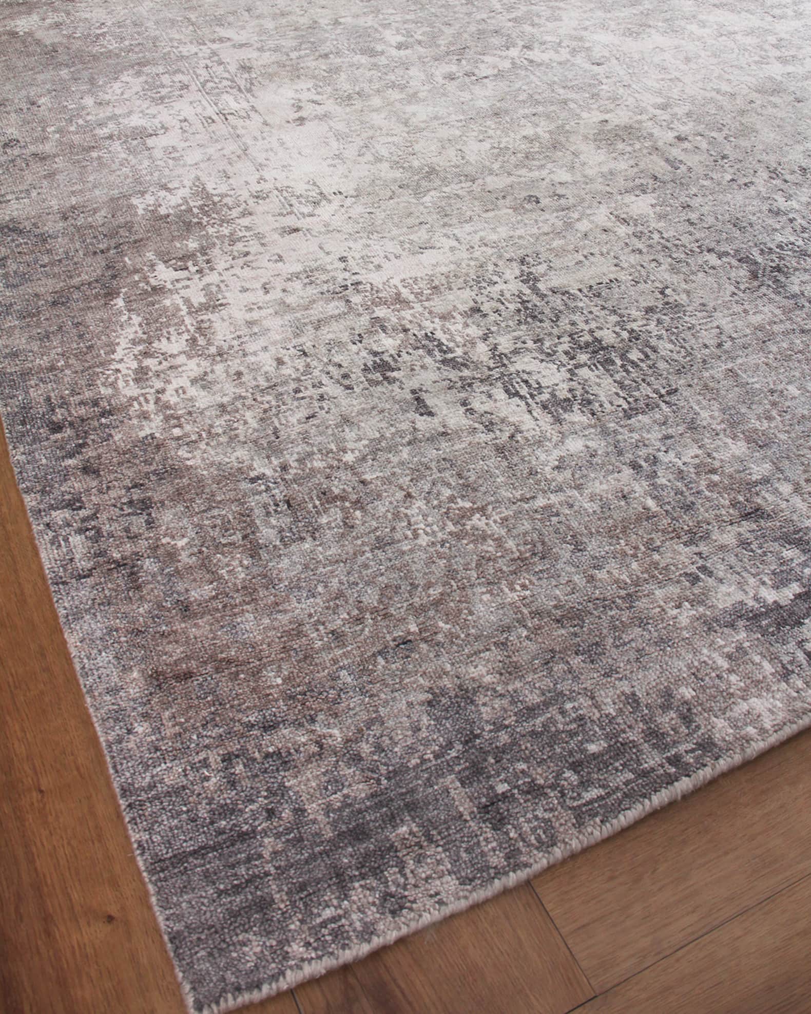 Julien Hand-Knotted Silk Rug | Neiman Marcus