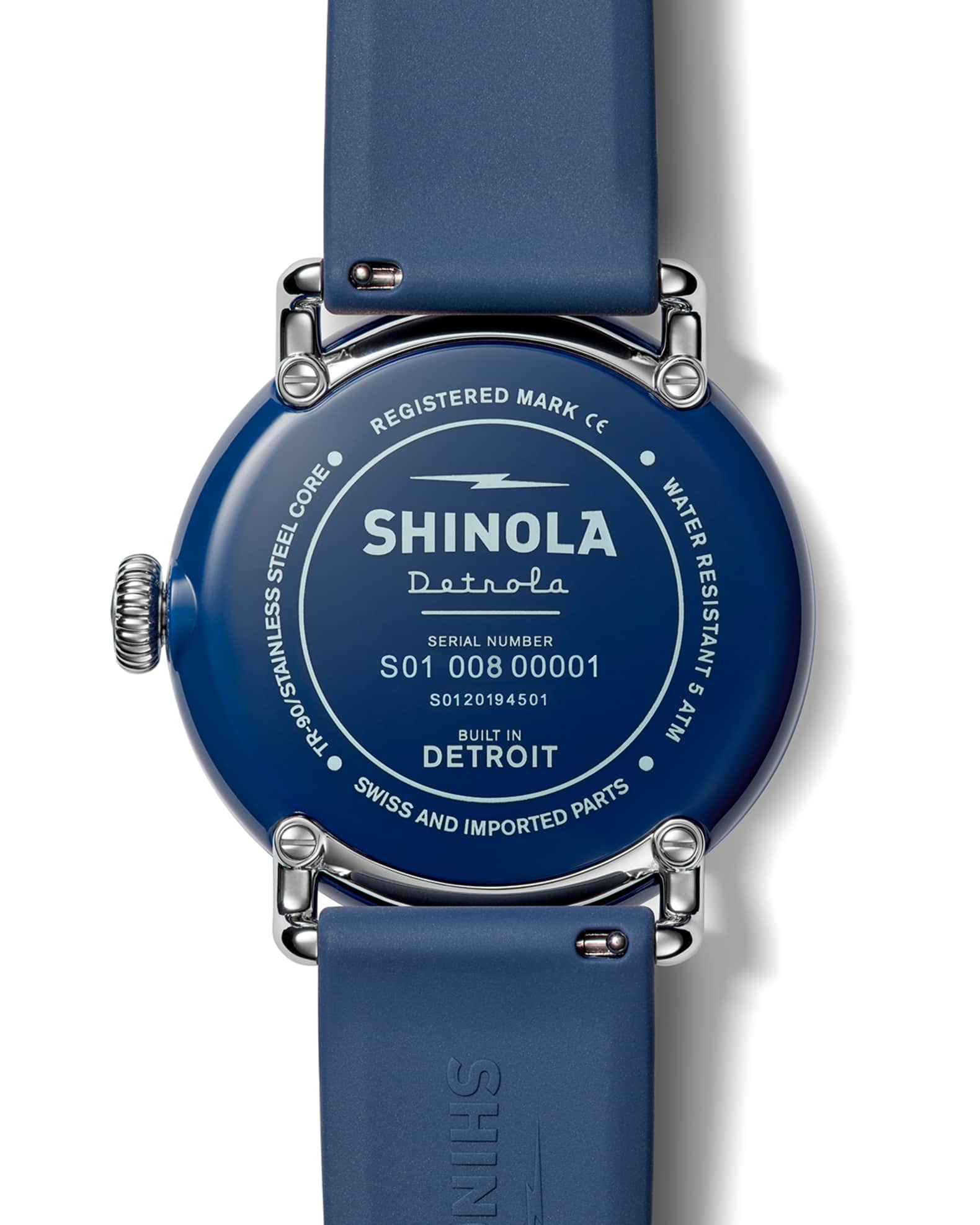 Shinola Detrola The Honcho 43mm Silicone Watch | Neiman Marcus