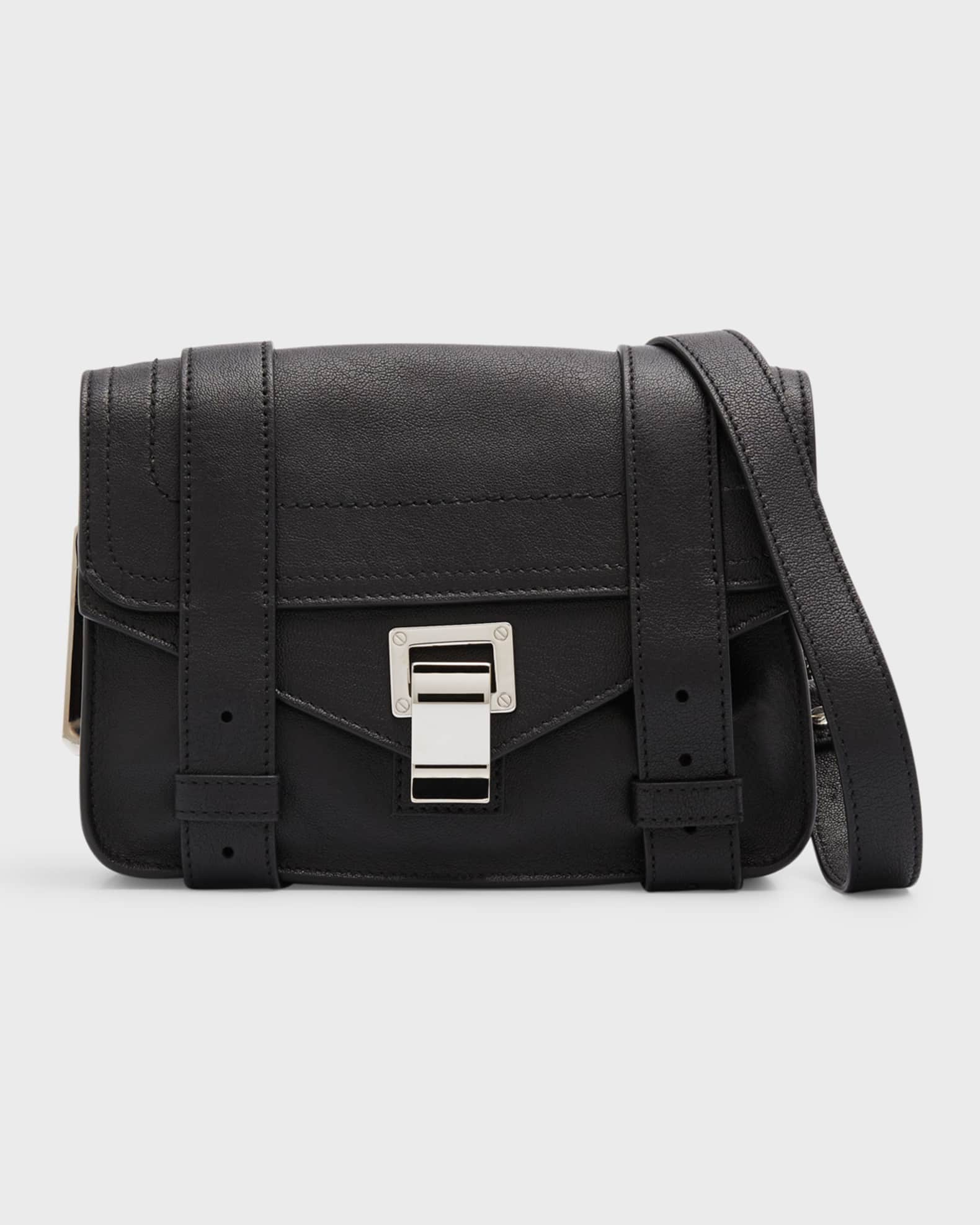 Proenza Schouler PS1 Mini Luxe Leather Satchel Bag | Neiman Marcus