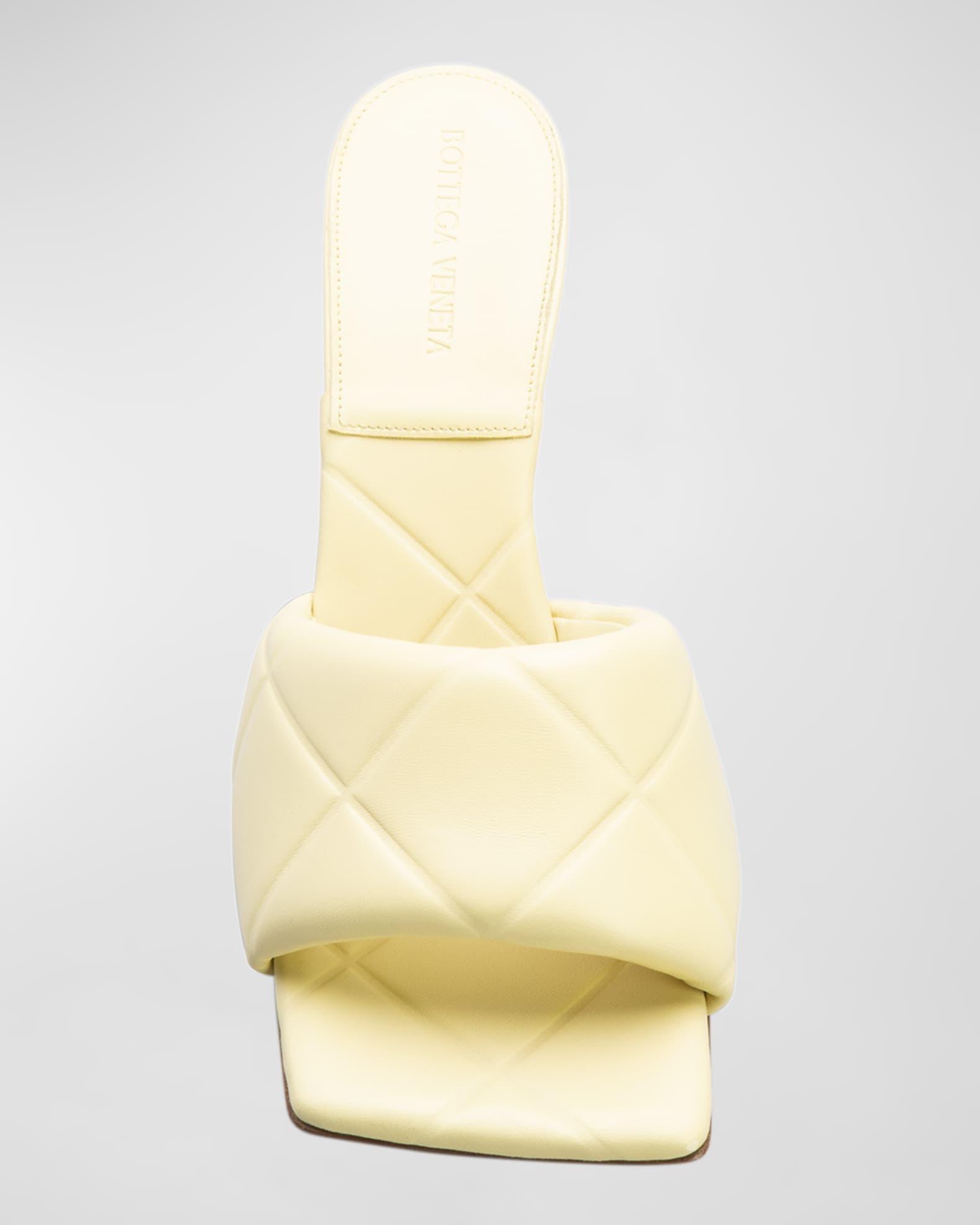 Bottega Veneta The Rubber Lido High-Heel Sandals | Neiman Marcus