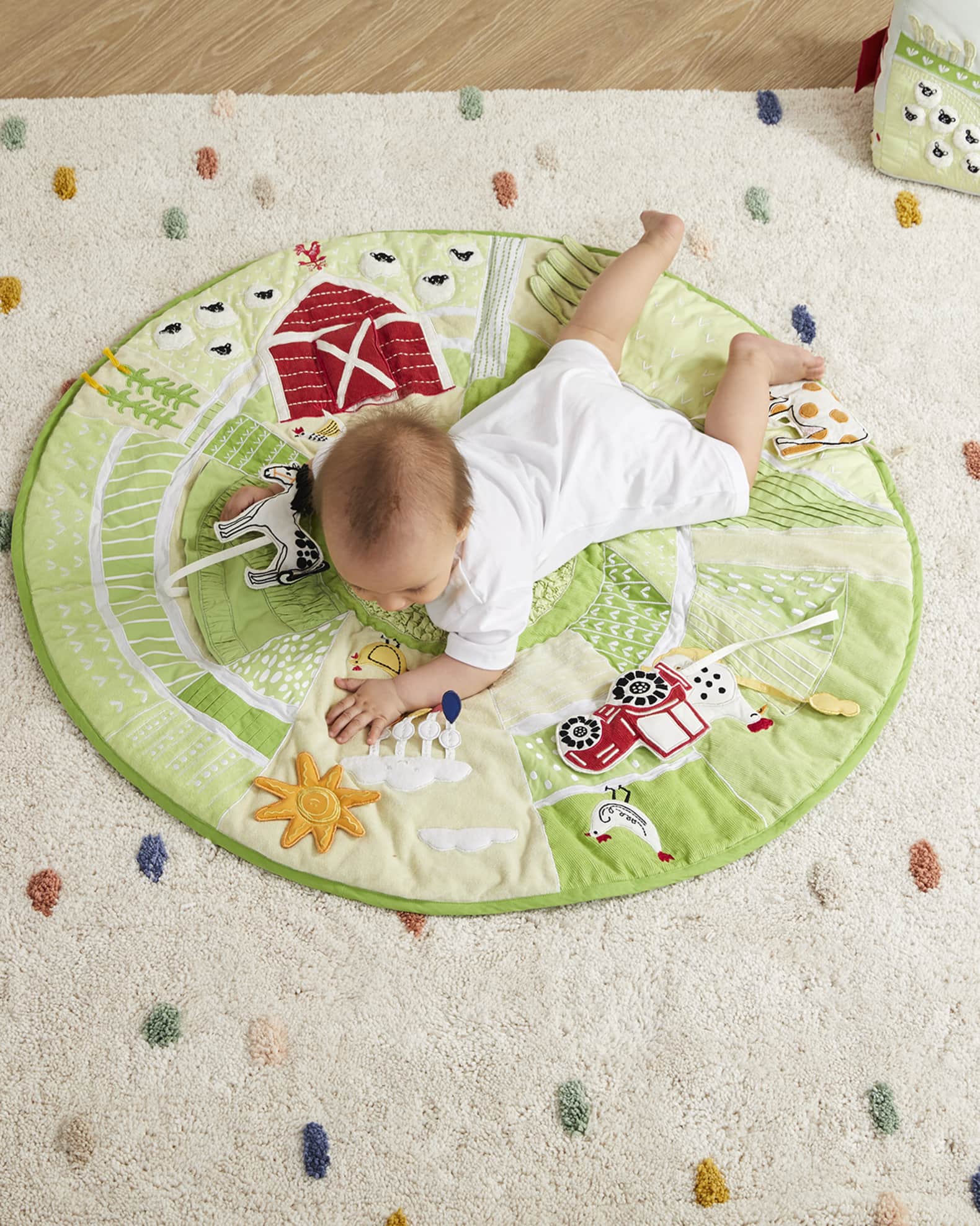 Wonder & Wise Farm Baby Activity Mat | Neiman Marcus