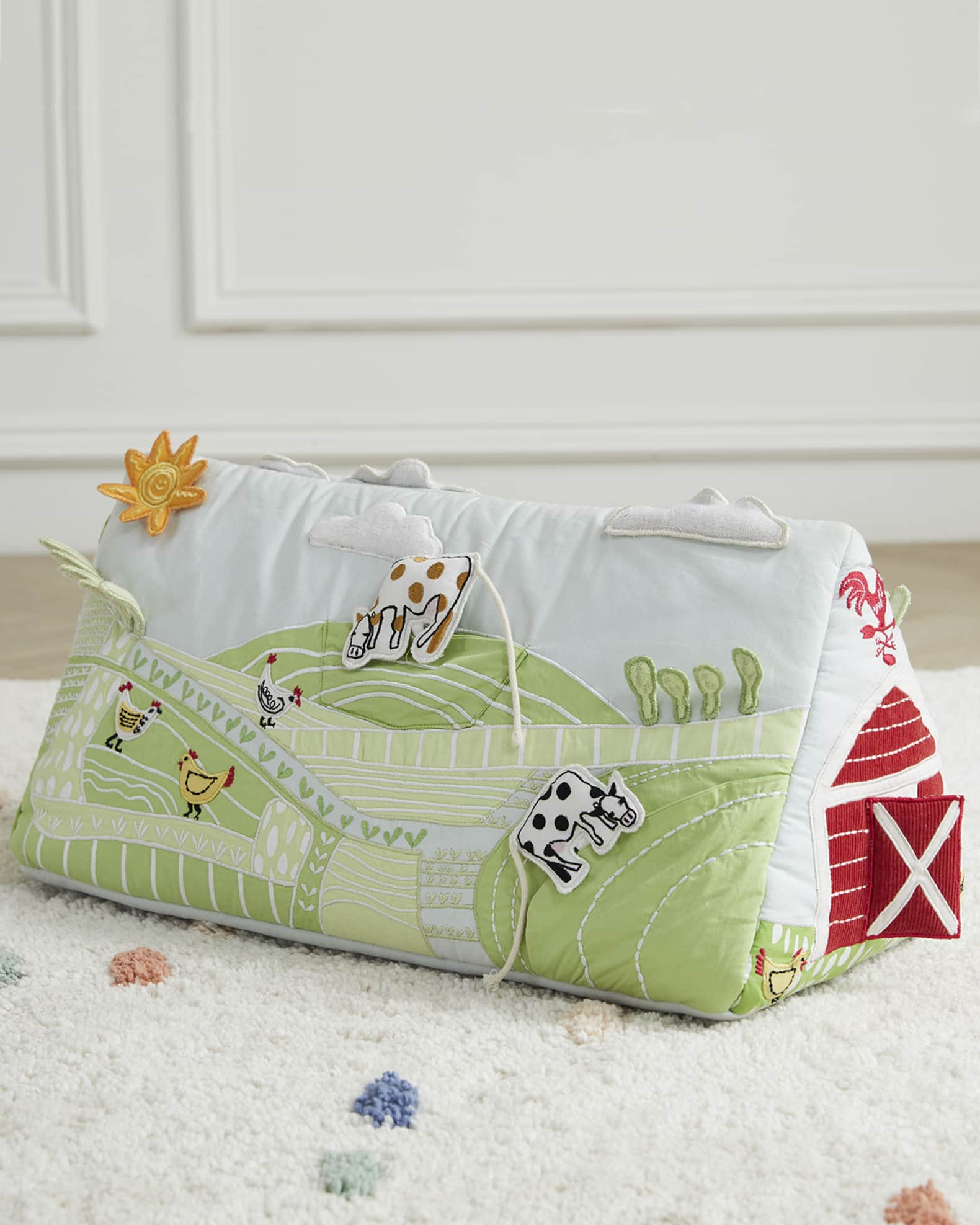 Wonder & Wise Farm Baby Activity Wedge | Neiman Marcus