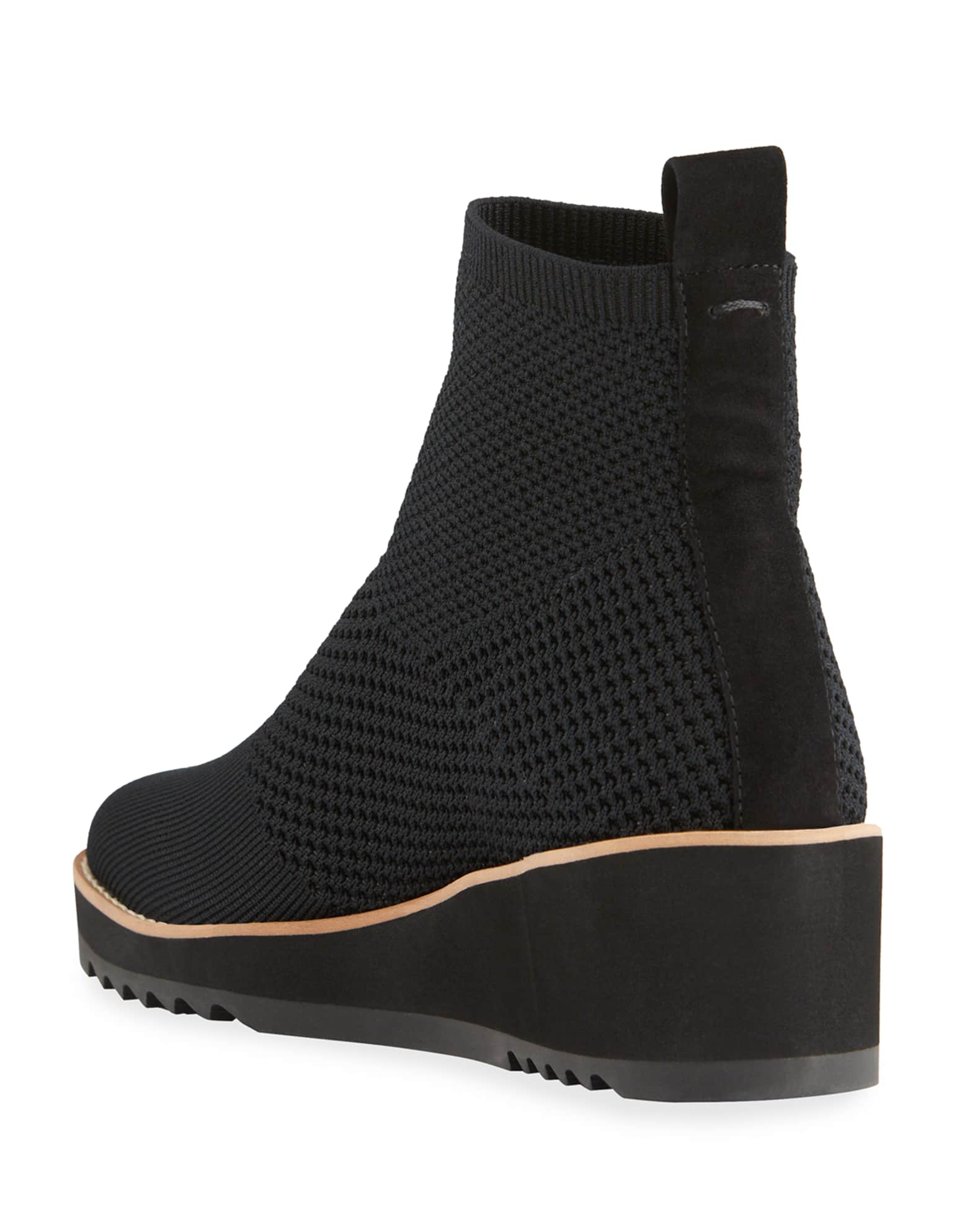Eileen Fisher London Knit Wedge Booties | Neiman Marcus