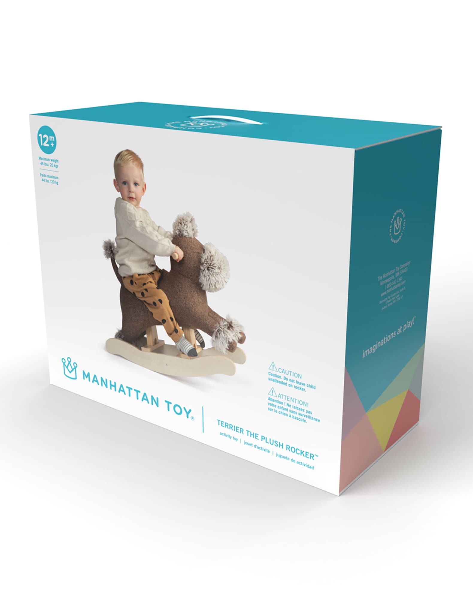 Manhattan Toy Terrier Dog Plush Rocker | Neiman Marcus