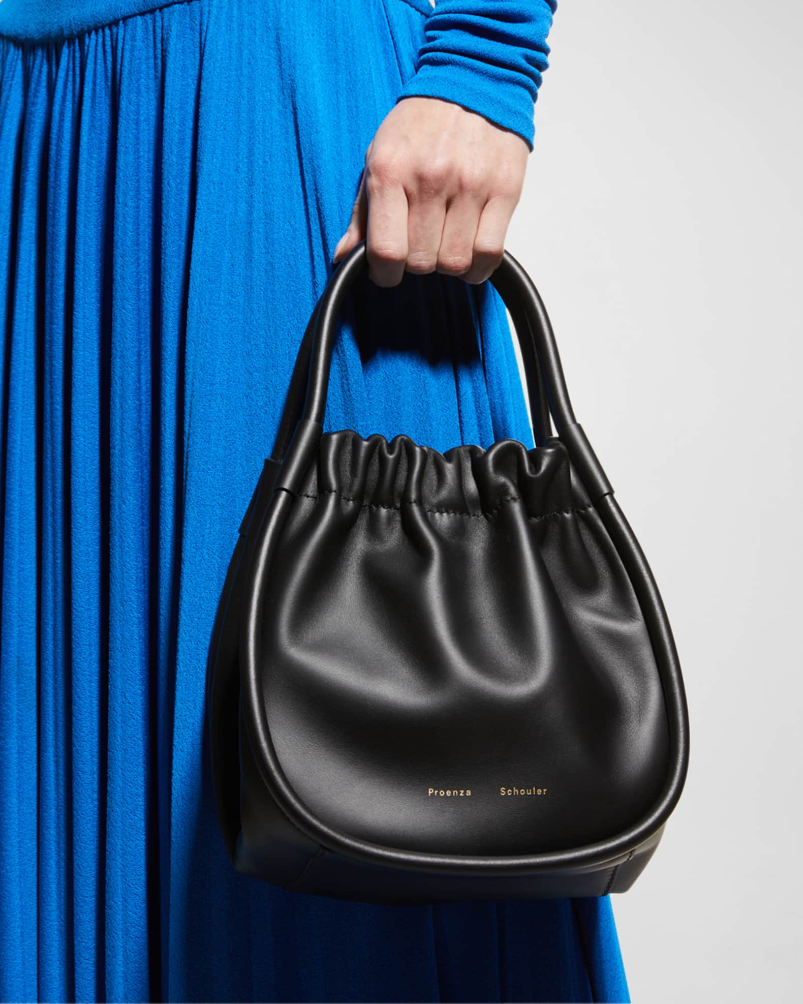 Proenza Schouler Ruched Top Handle Tote Bag | Neiman Marcus