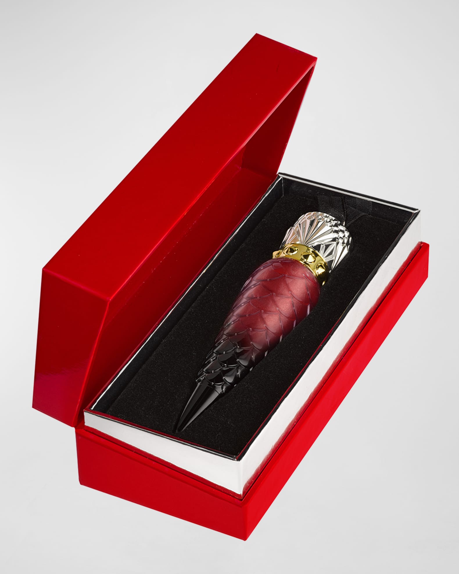 Christian Louboutin Rouge Louboutin Metallic Matte Fluid Lip Color ...