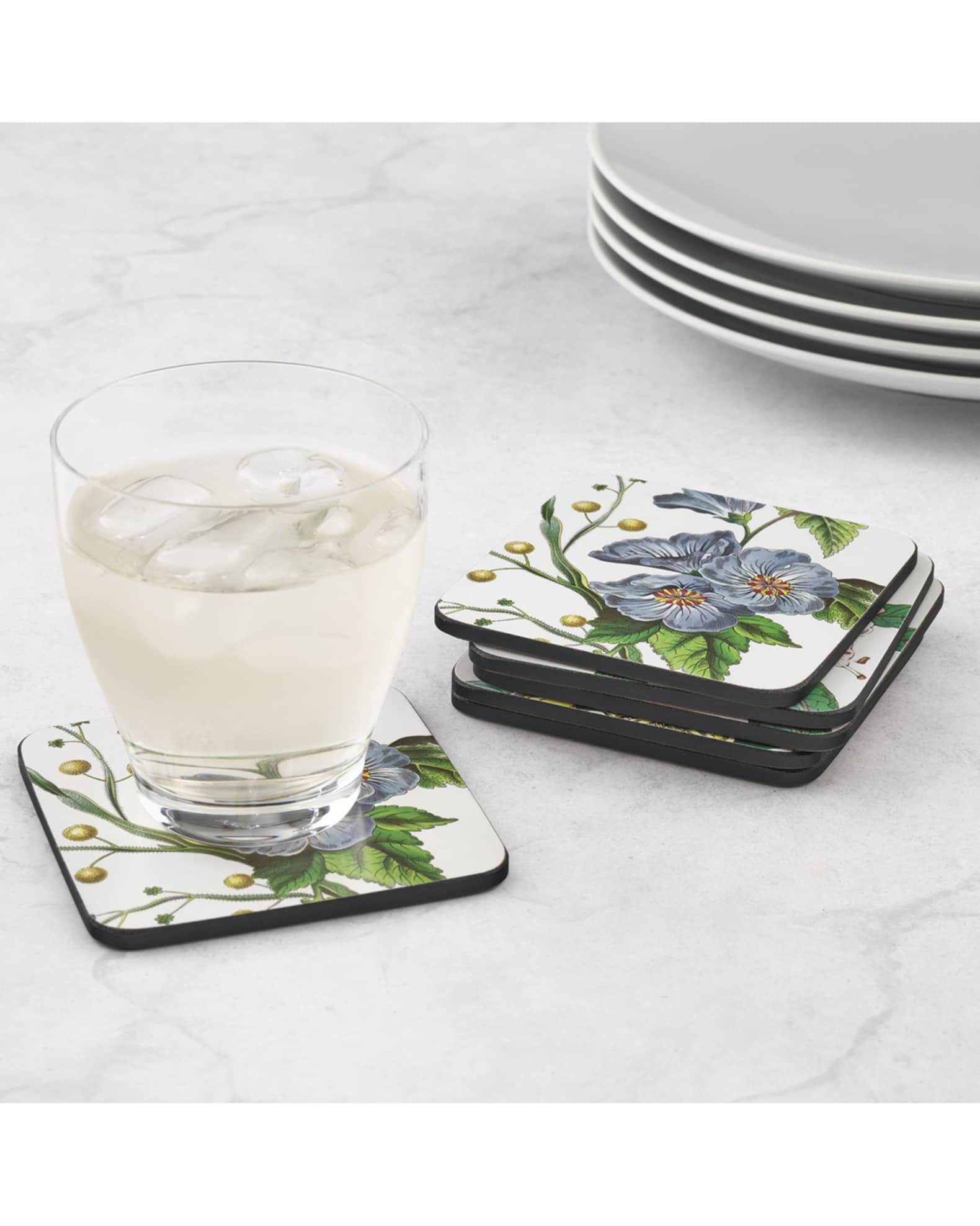 Spode Stafford Blooms Coasters, Set of 6 | Neiman Marcus