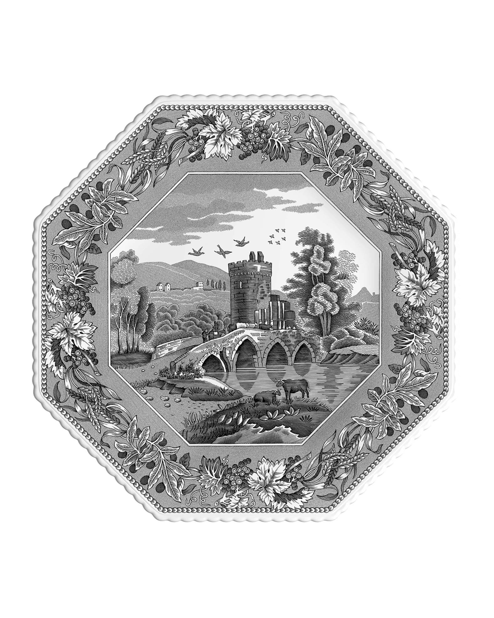 Spode Heritage Lucano Octagonal Plates, Set of 4 | Neiman Marcus
