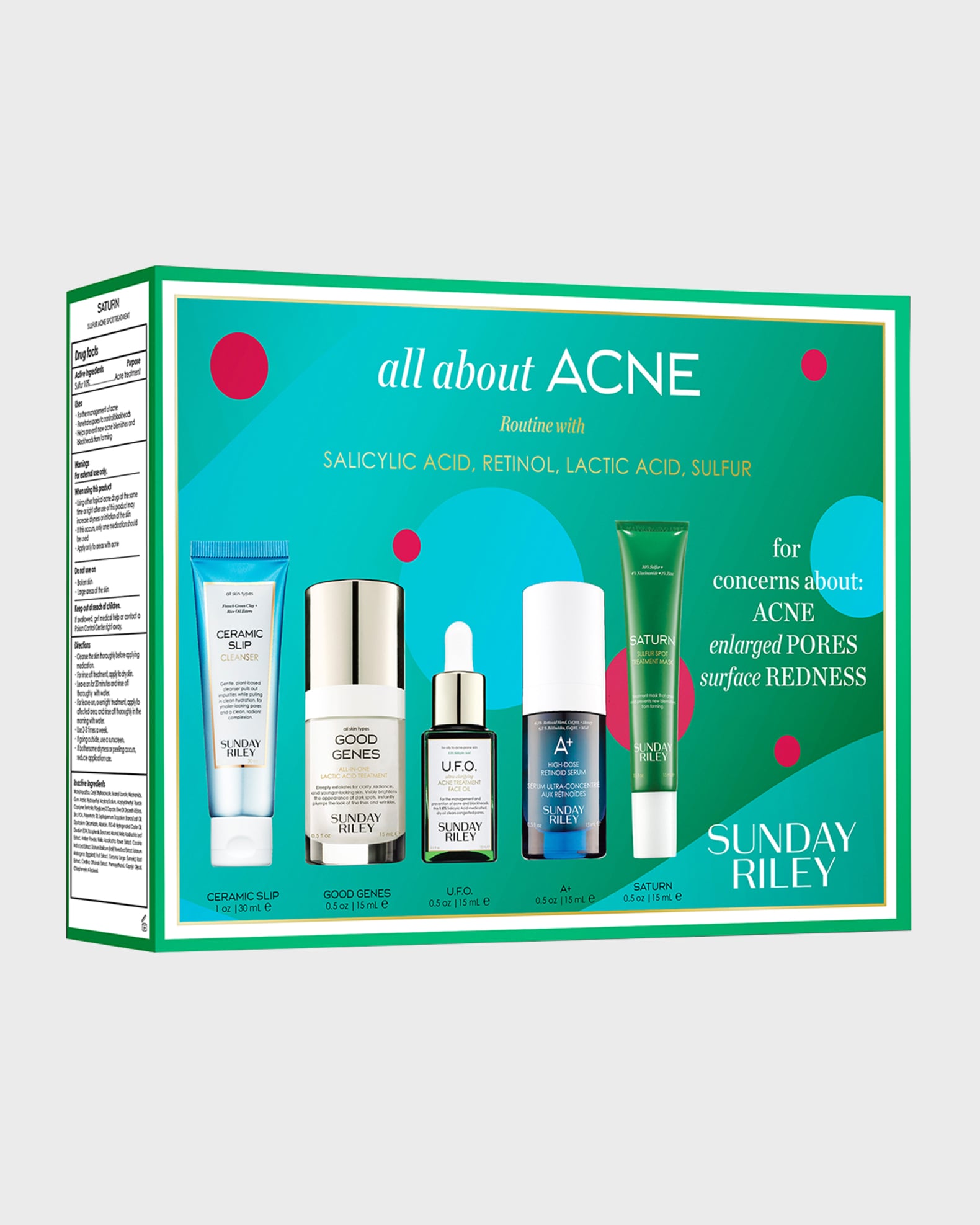 Sunday Riley Modern Skincare All About Acne Kit | Neiman Marcus