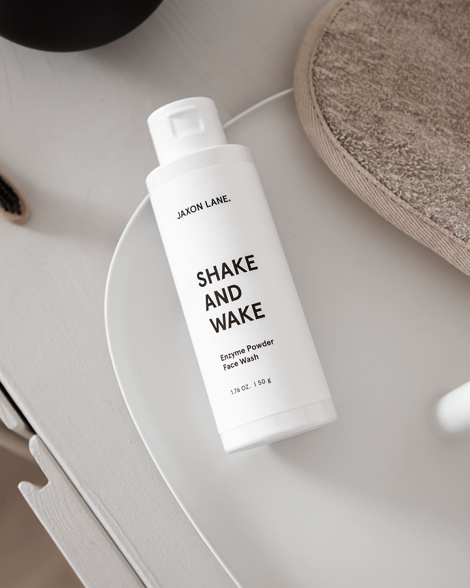 Jaxon Lane Shake & Wake Exfoliating Enzyme Powder Face Wash, 1.7 oz ...