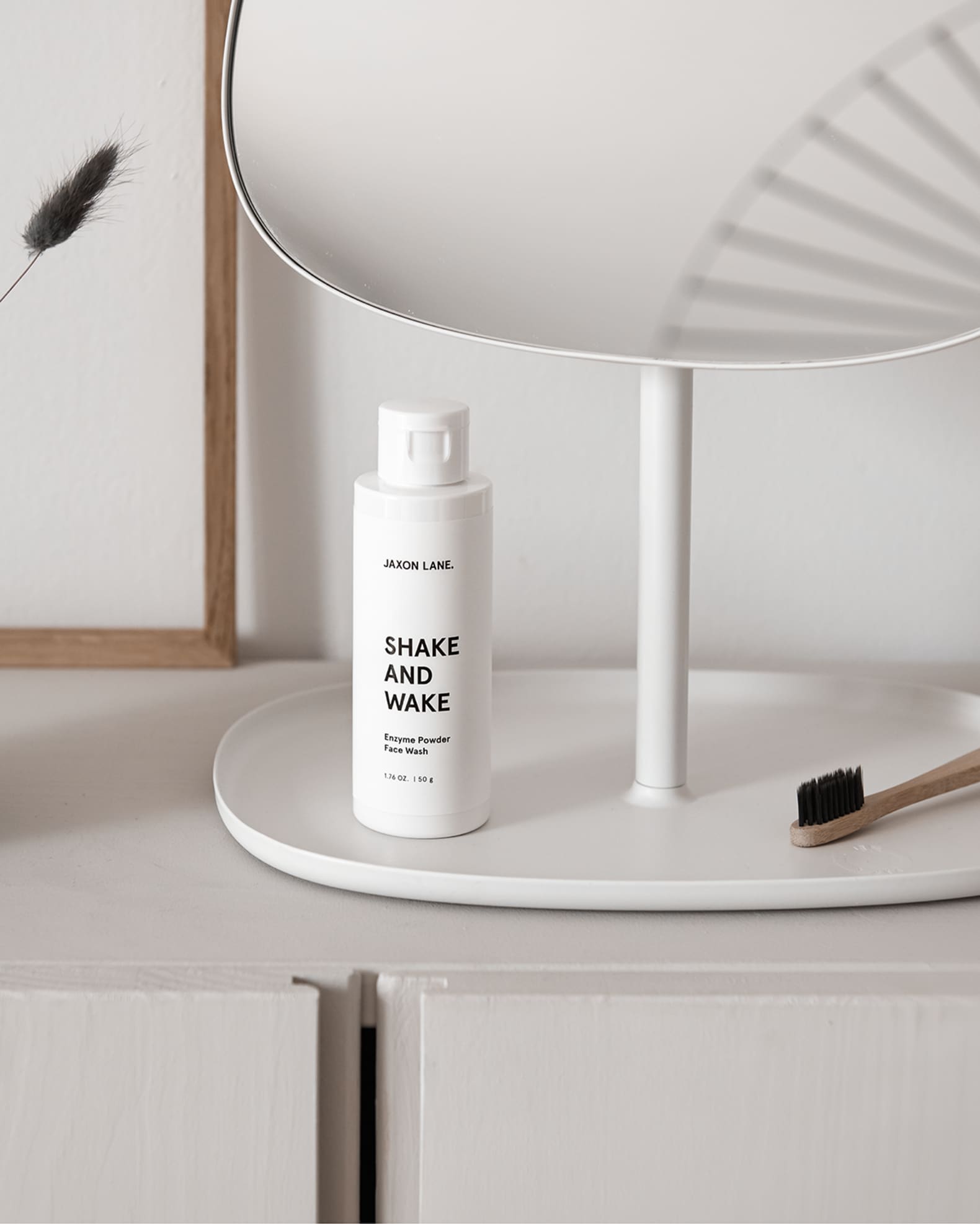 Jaxon Lane Shake & Wake Exfoliating Enzyme Powder Face Wash, 1.7 oz ...