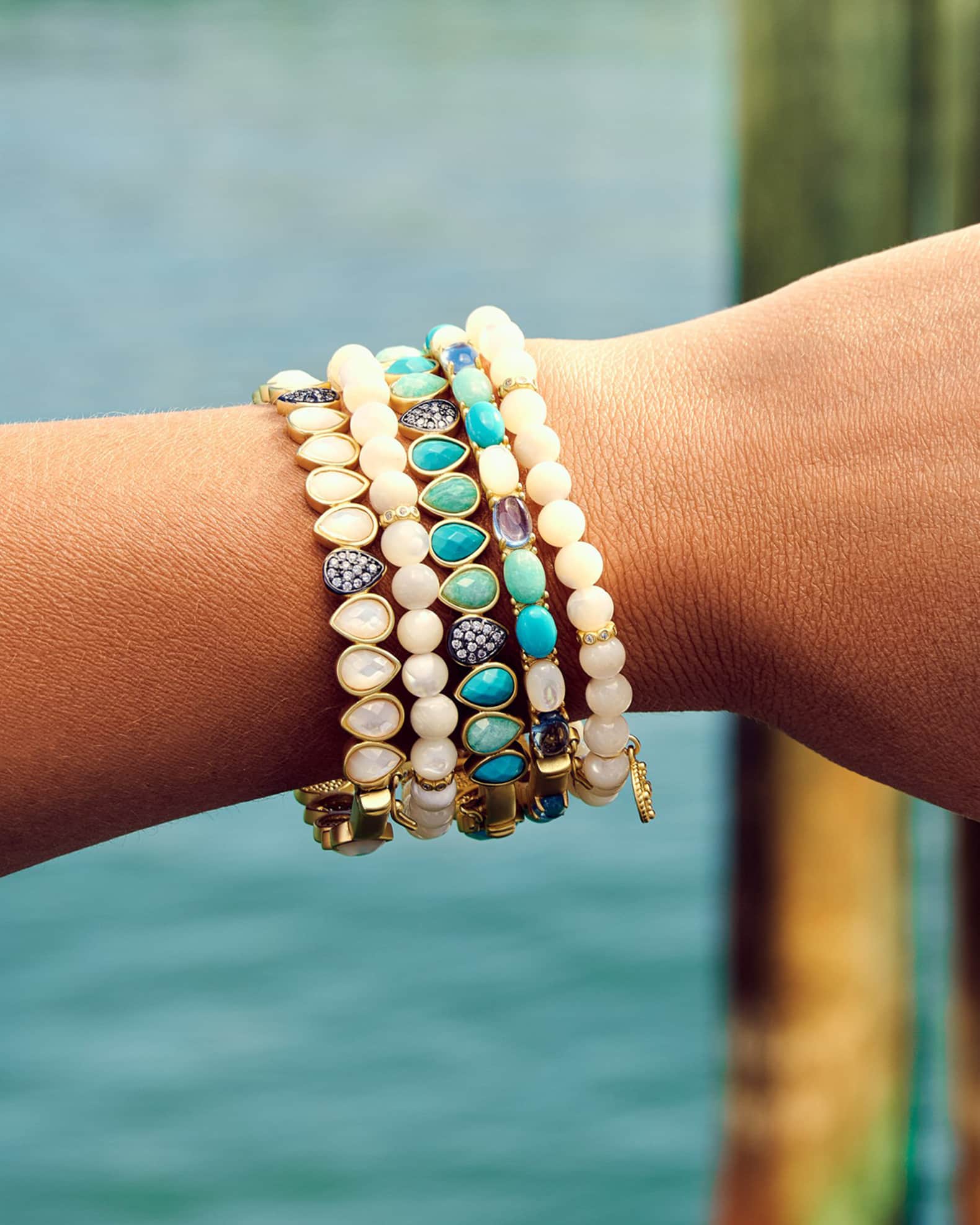 Freida Rothman Oval Cut Multi Stone Bangle | Neiman Marcus