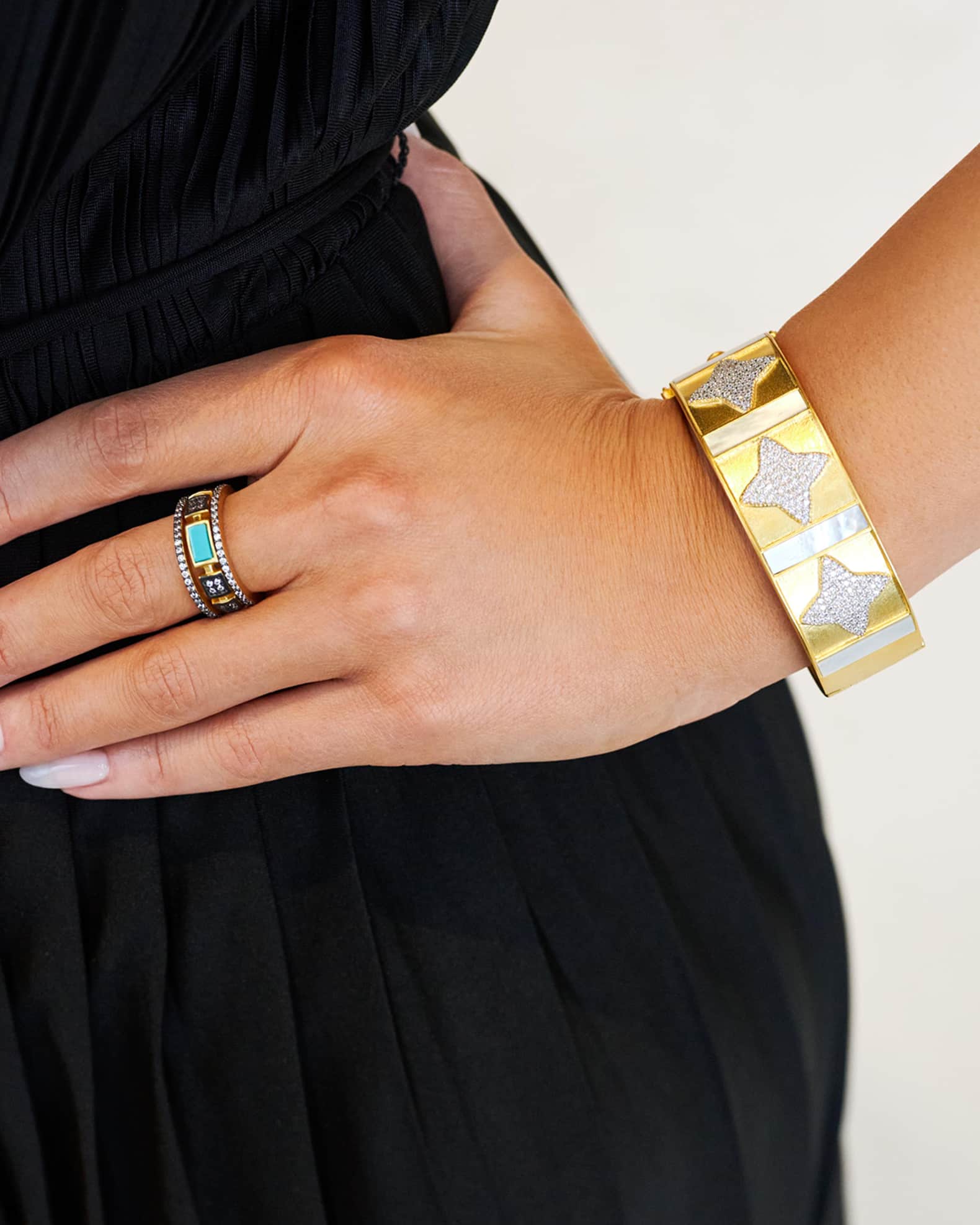 Freida Rothman Coastal Stack Rings, Set of 3 | Neiman Marcus