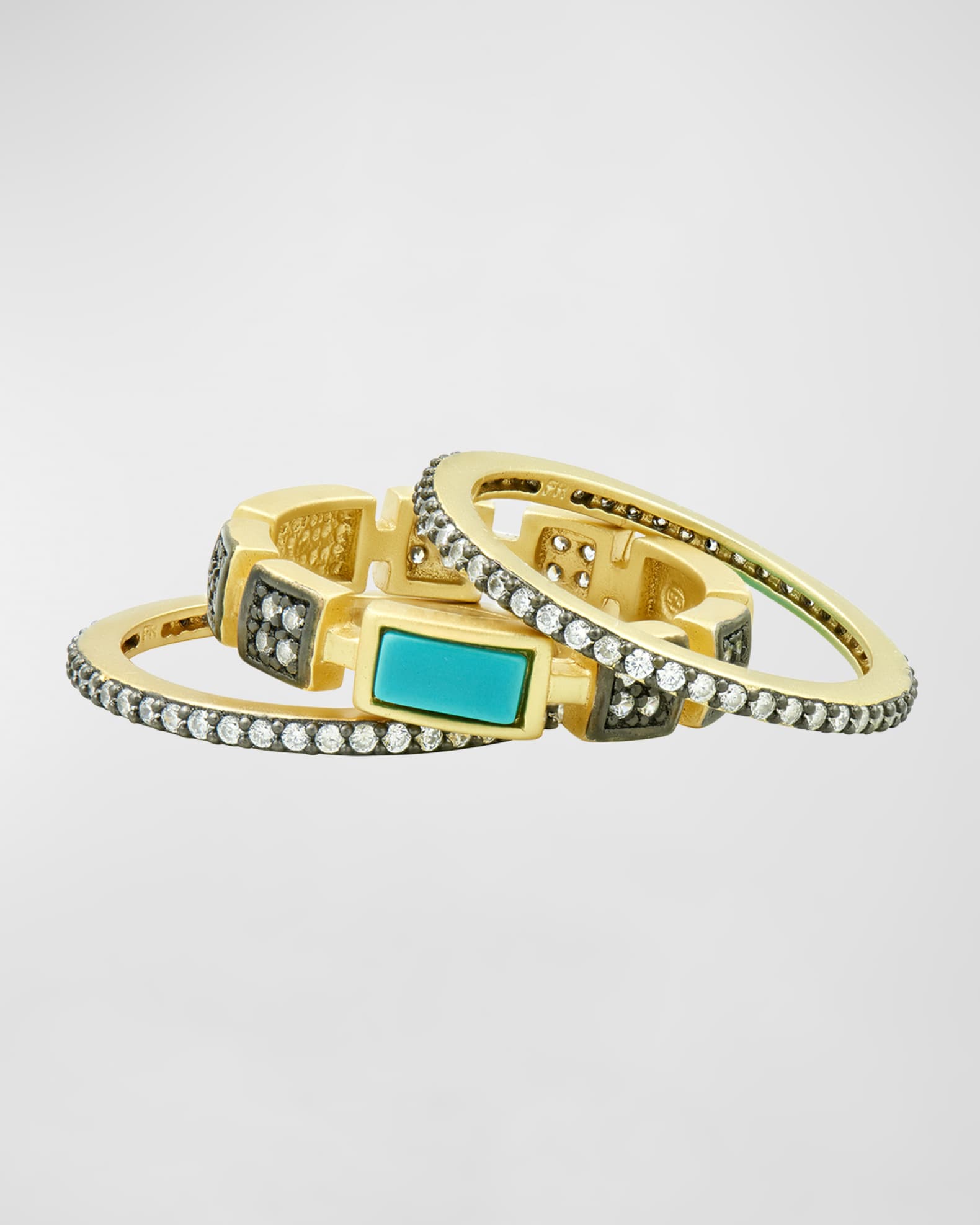 Freida Rothman Coastal Stack Rings, Set of 3 | Neiman Marcus